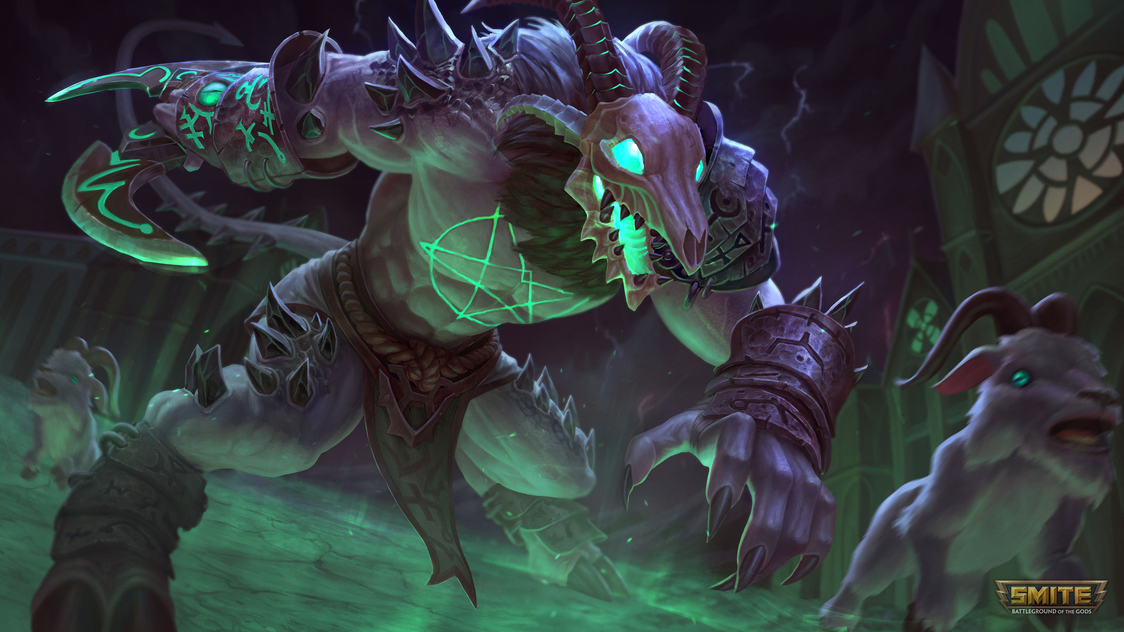 Download Cernunnos (Smite) Video Game Smite 4k Ultra HD Wallpaper