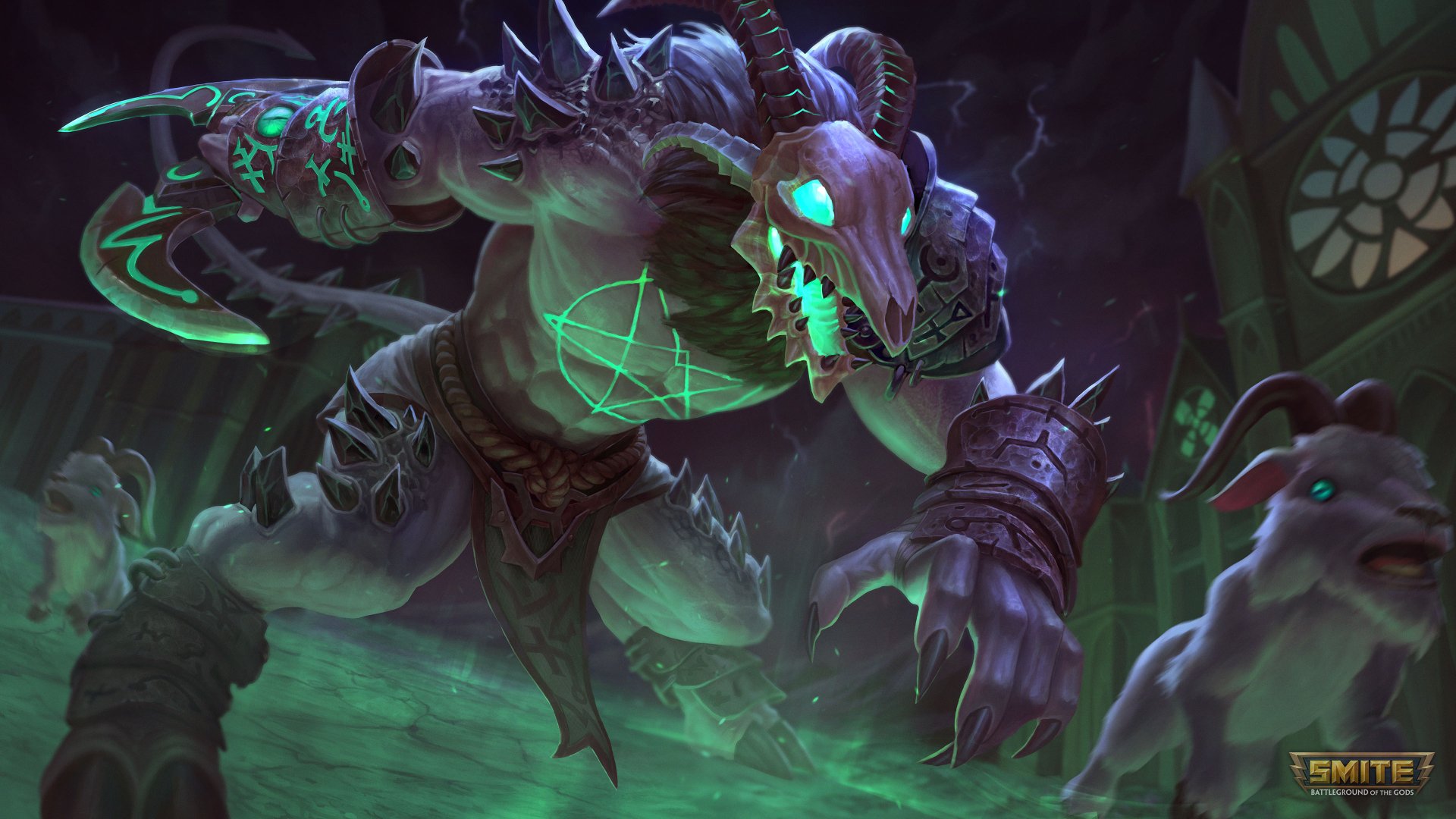 Download Cernunnos (Smite) Video Game Smite 4k Ultra HD Wallpaper