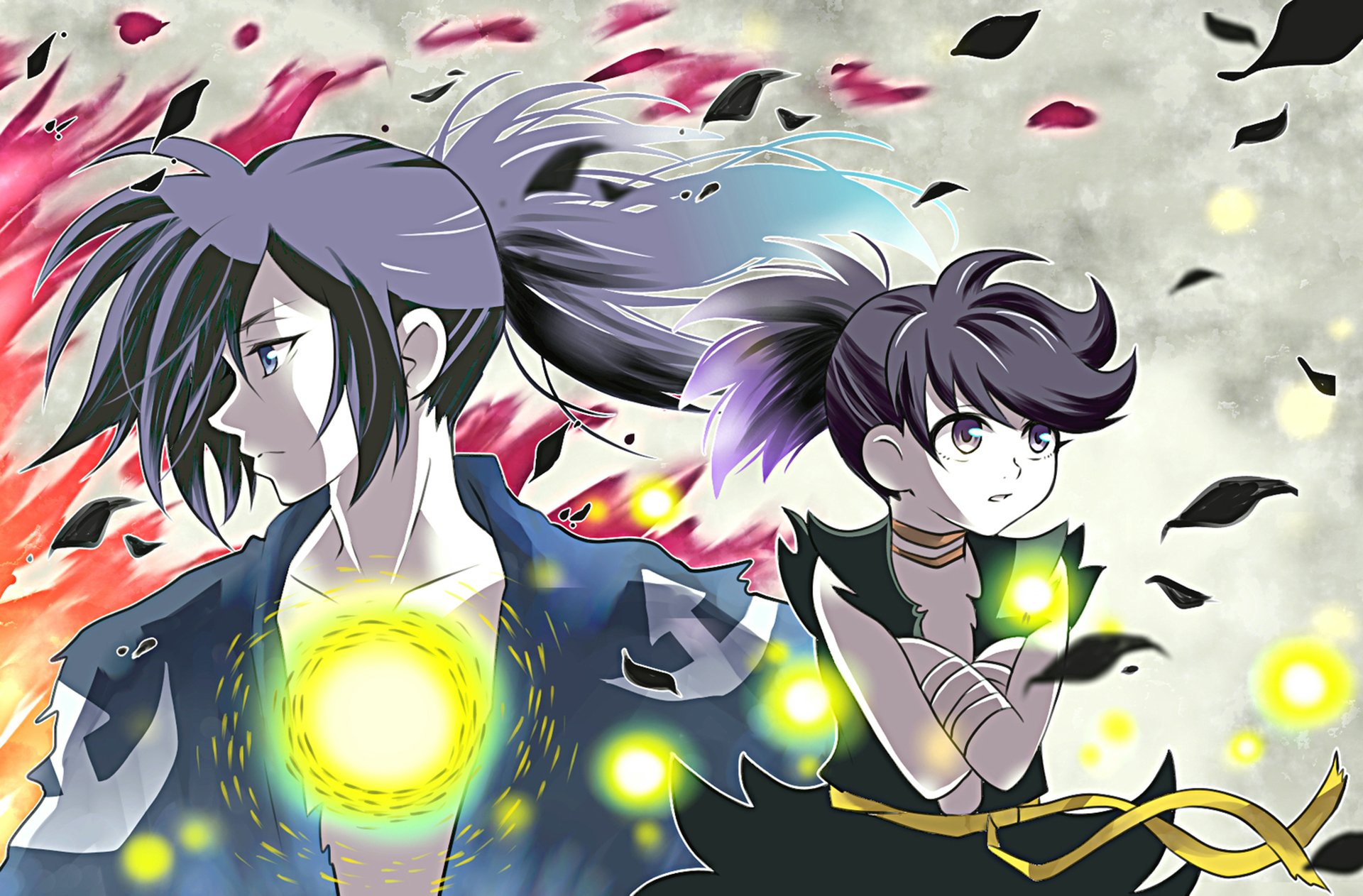 Dororo & Hyakkimaru: Epic Anime HD Wallpaper Showcase by スズリ