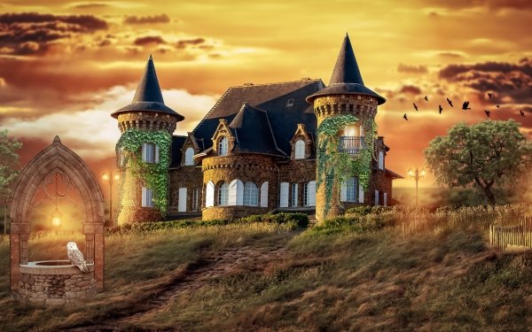 Crossroads Castle HD Wallpaper | Background Image | 1920x1200 | ID ...