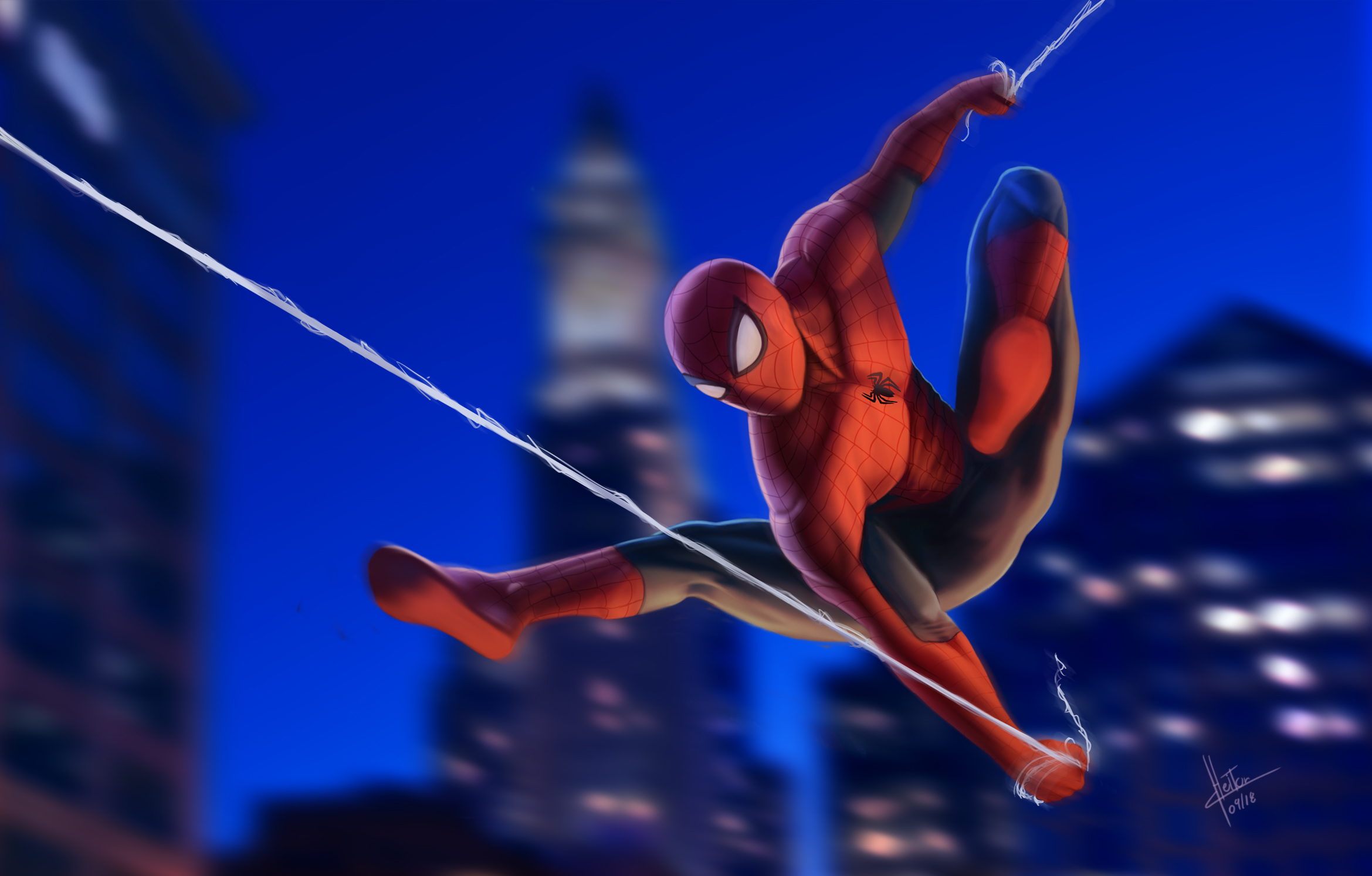 Download Comic Spider Man HD Wallpaper by heitor ferreira