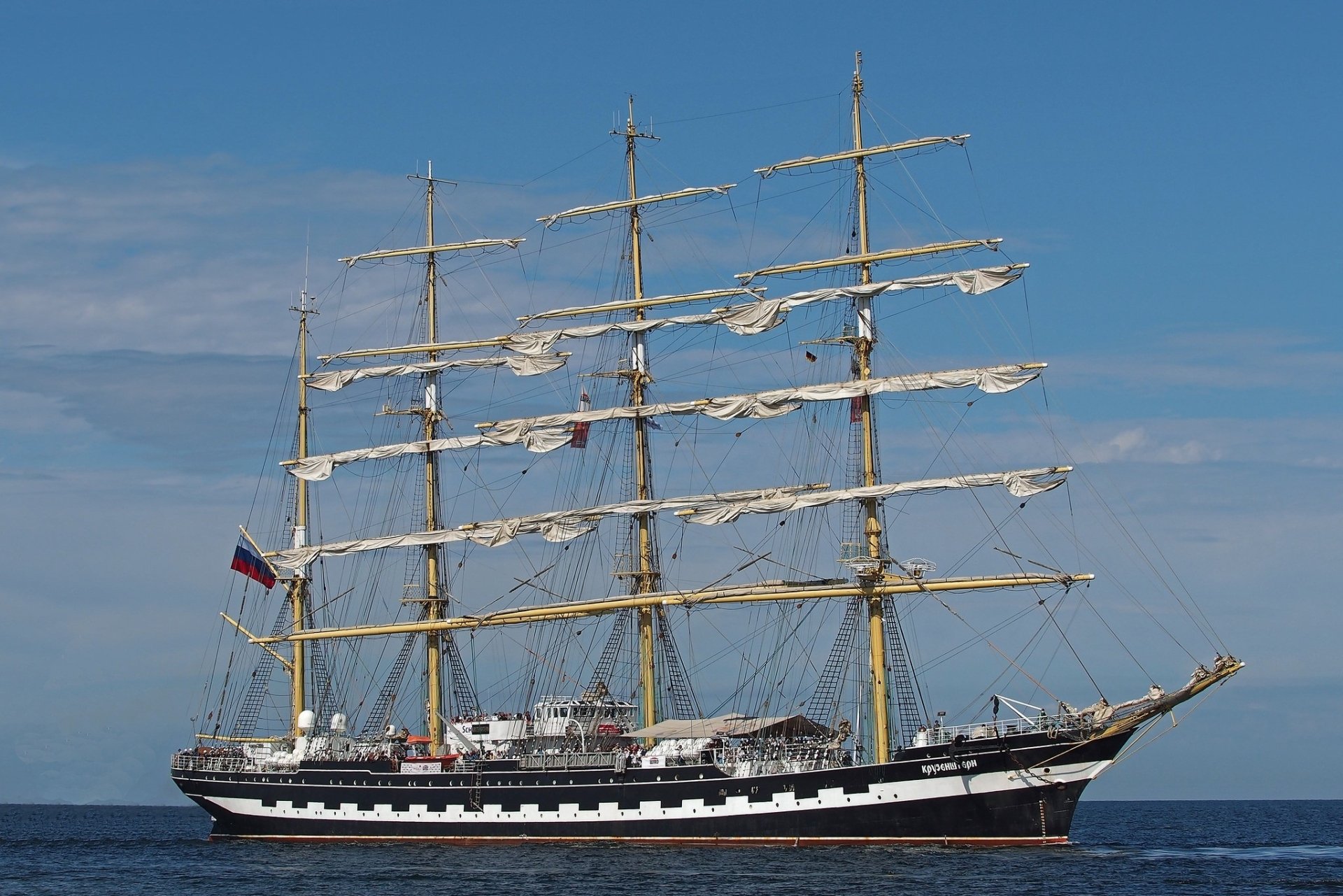 HD Sailboat Wallpaper: Majestic Tall Ship Seafaring Vehicle | 2048x1366 ...