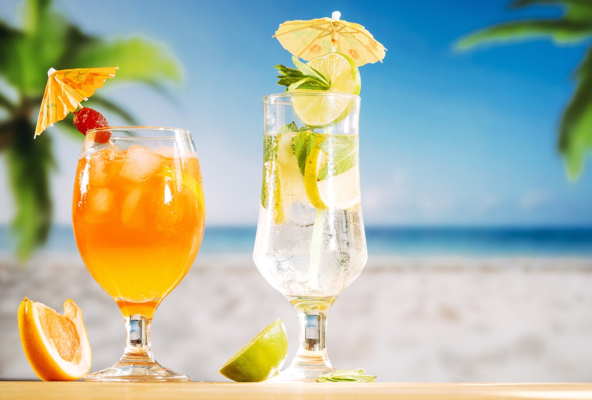 Download Fruit Glass Drink Summer Food Cocktail 4k Ultra HD Wallpaper