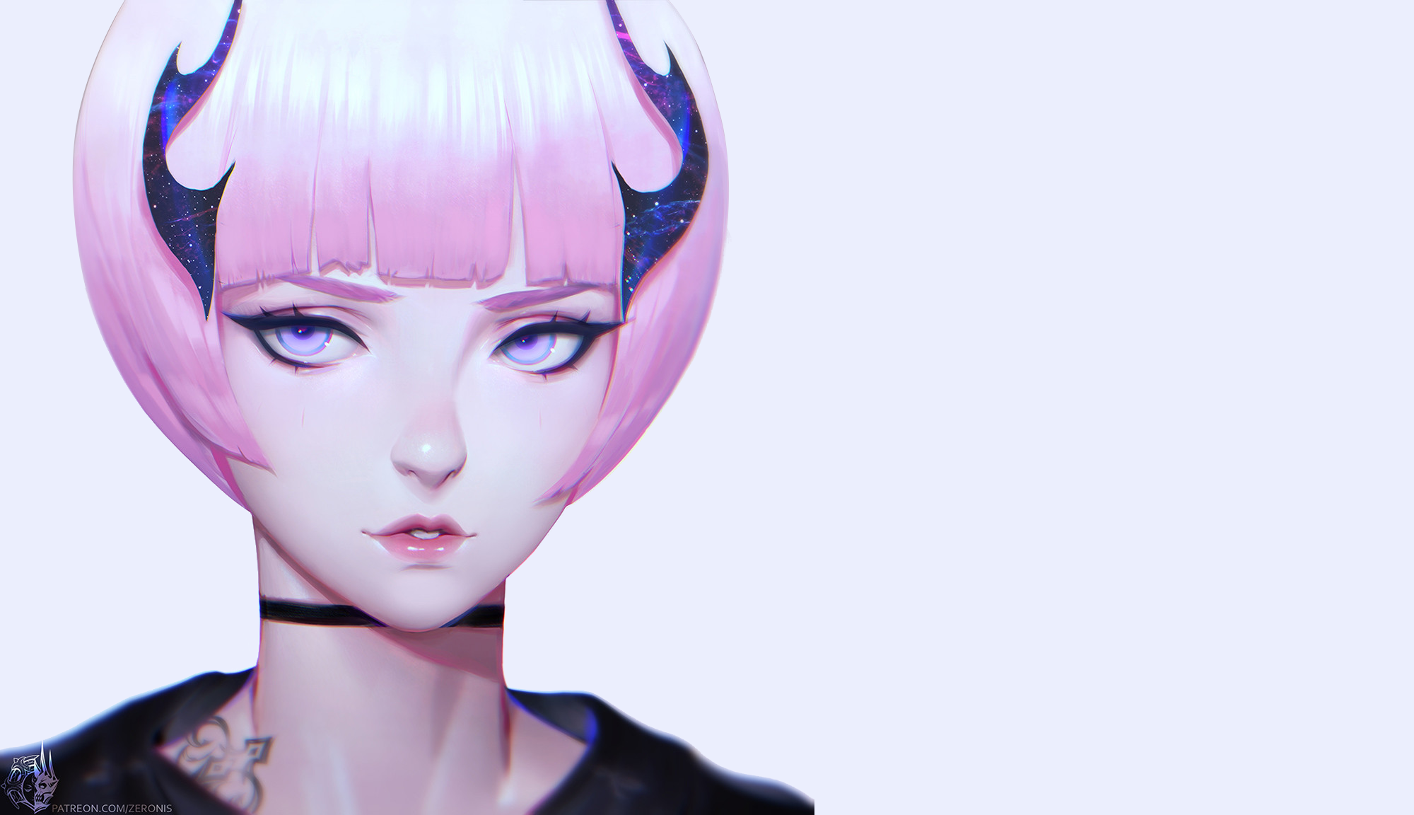 Download Face Anime Original HD Wallpaper by Zeronis