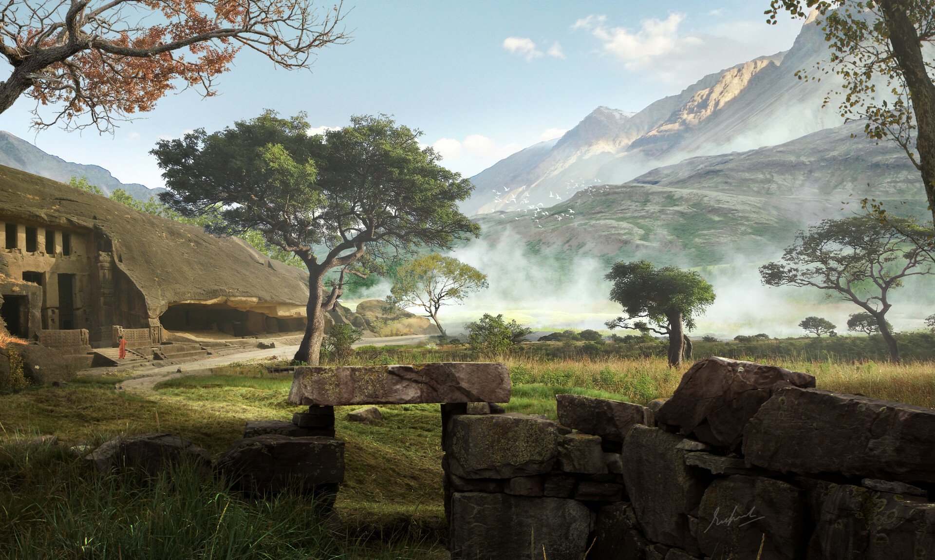 Download Artistic Landscape HD Wallpaper by Rupesh Mishra | 1920x1150 ...
