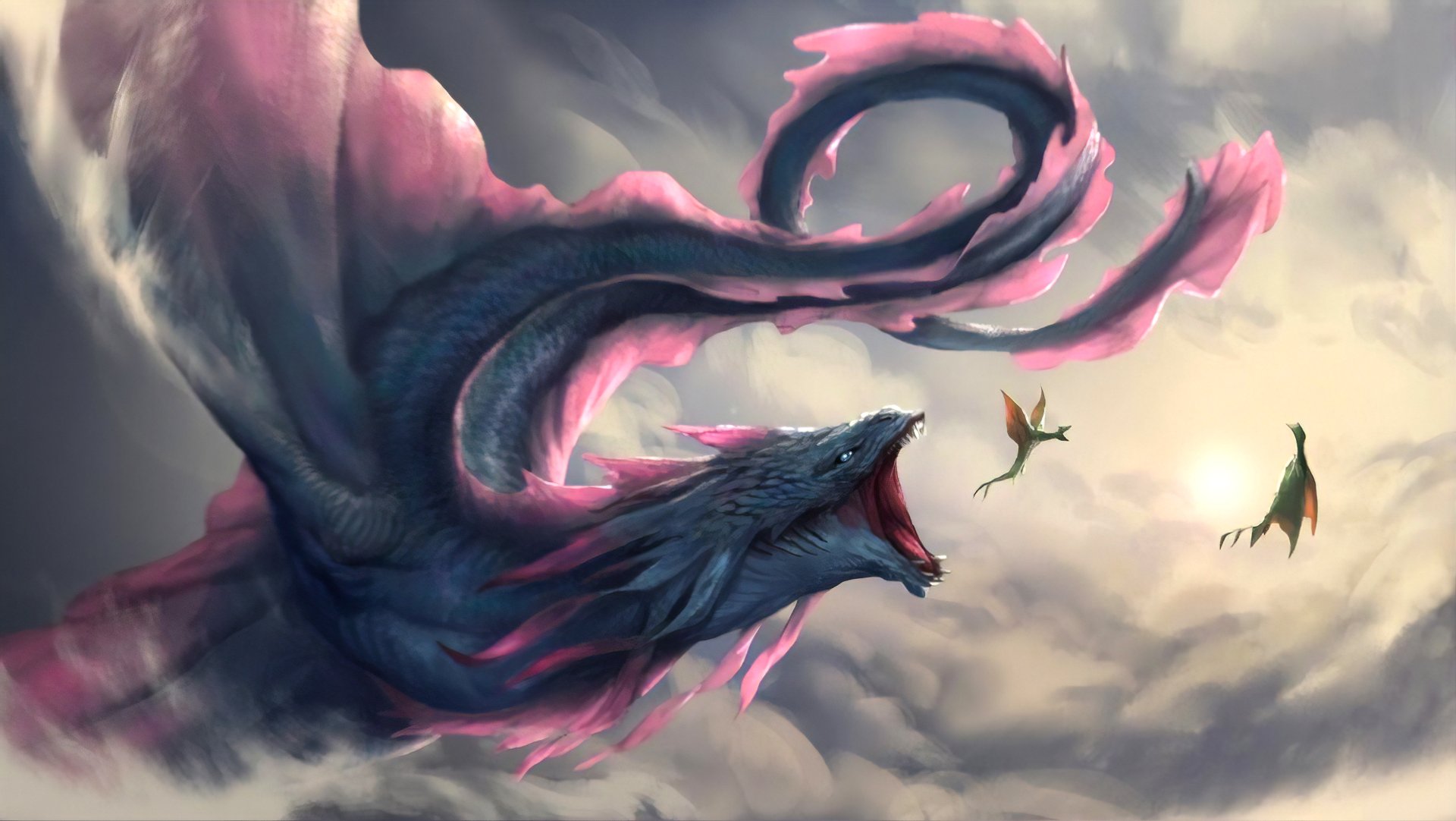 Epic Fantasy Dragon 4K Ultra HD Wallpaper by plutus0519 | 3840x2164 ...