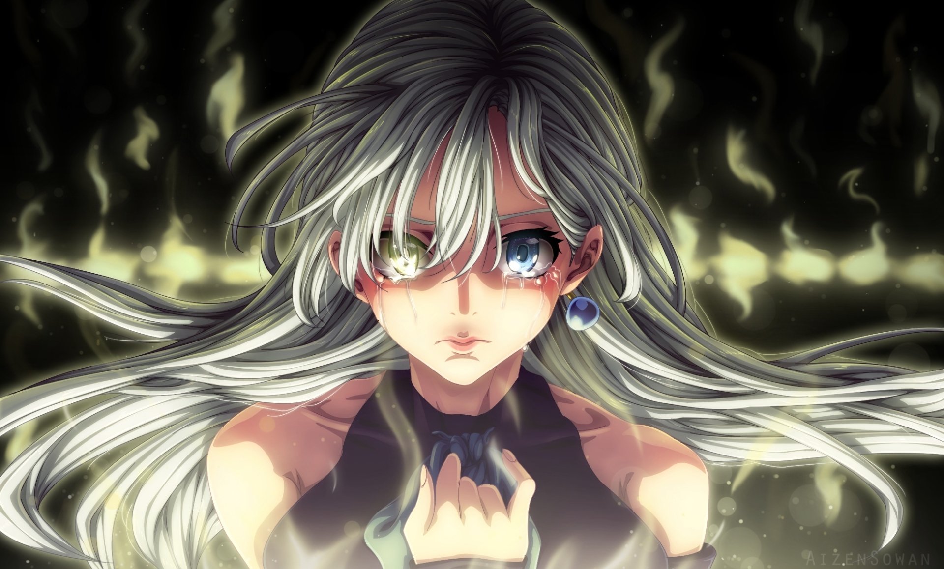 Elizabeth Liones — Heterochromia Awakening | Seven Deadly Sins HD ...