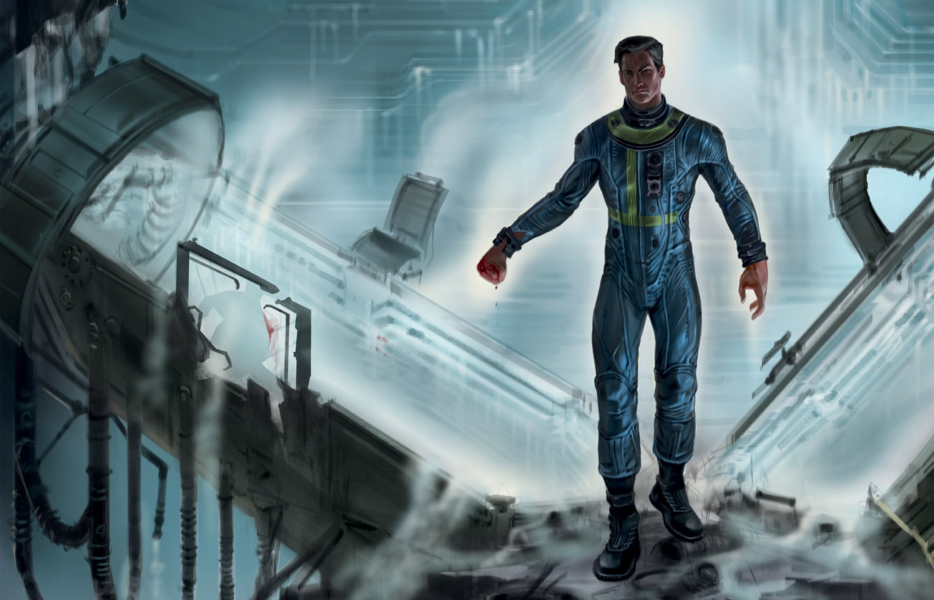 Fallout 4 HD Wallpaper: Lone Survivor in the Wasteland | 2292x1472 ...