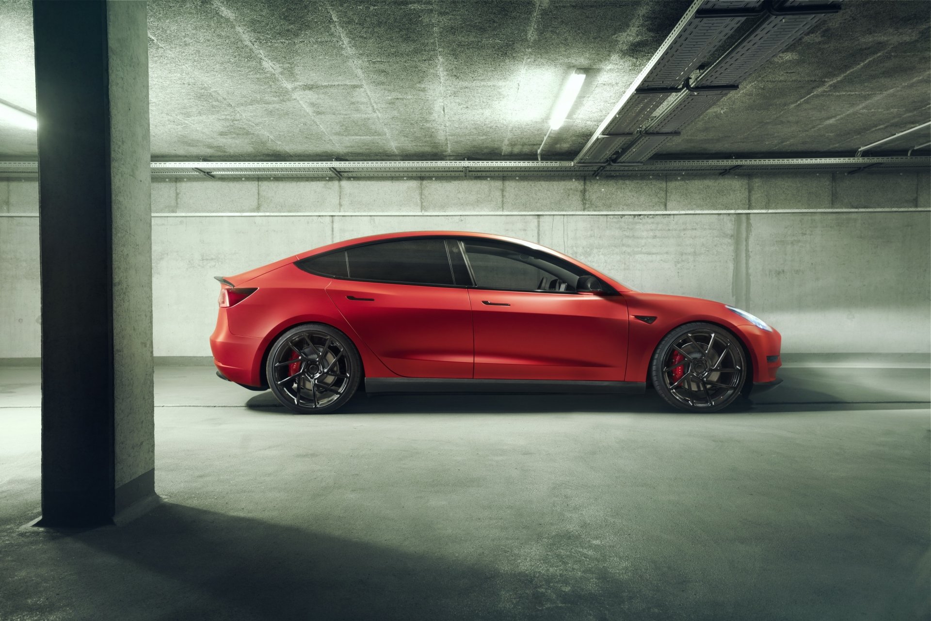 Download Car Tesla Motors Vehicle Tesla Model 3 4k Ultra HD Wallpaper