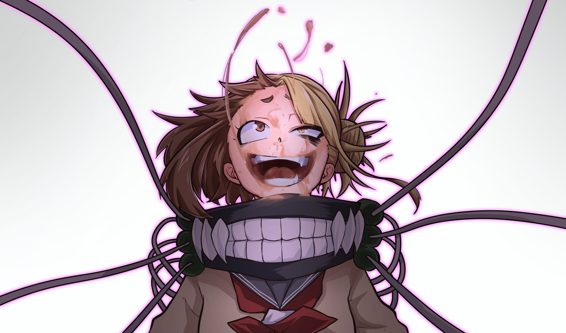 Himiko Toga 4K Ultra HD – My Hero Academia Intense Anime Wallpaper