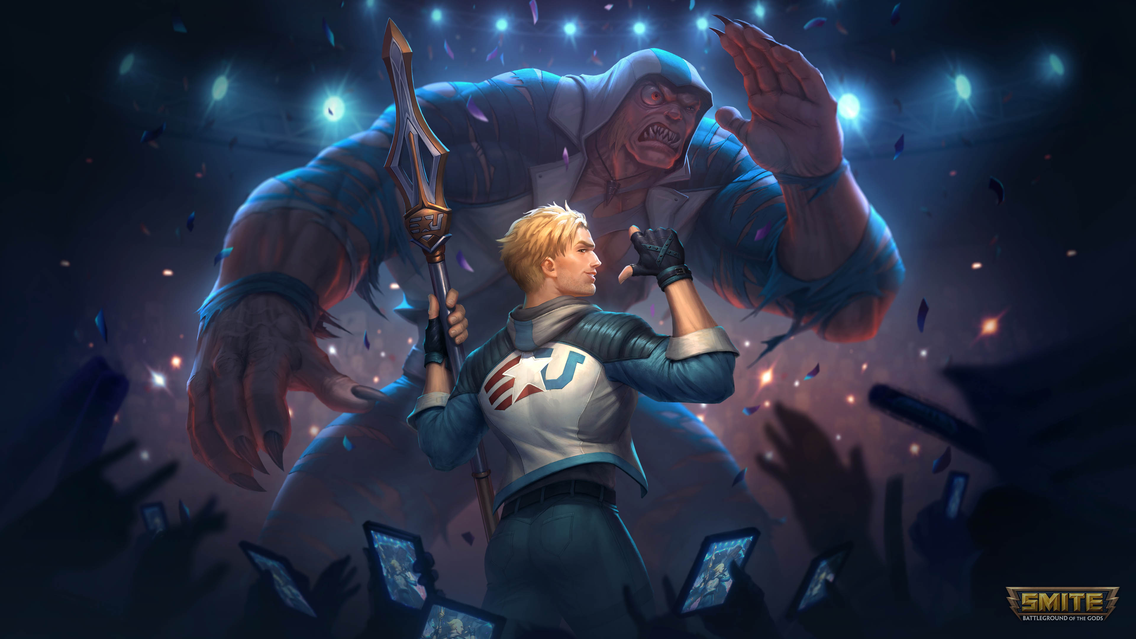 Download Cu Chulainn (Smite) Video Game Smite 4k Ultra HD Wallpaper