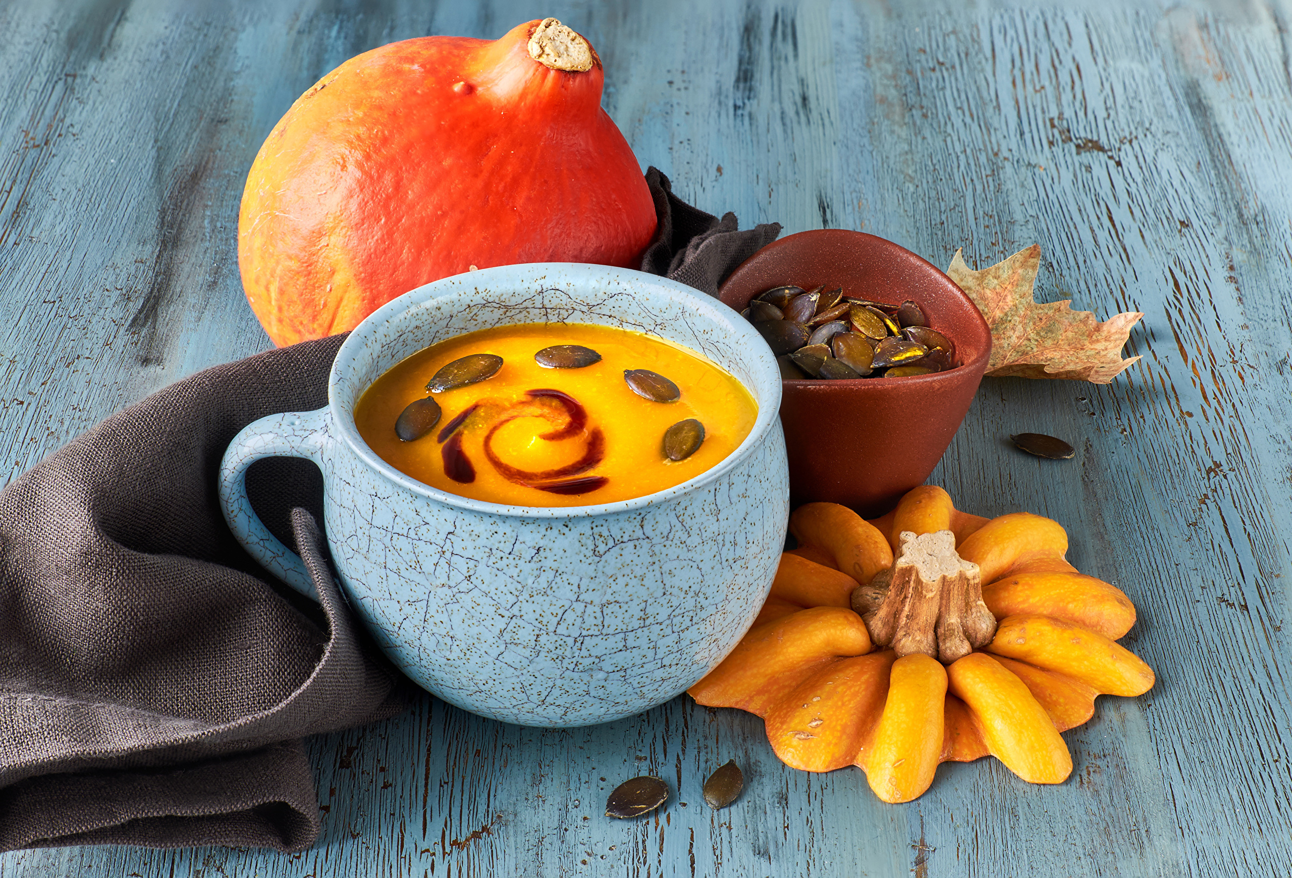 Download Still Life Pumpkin Food Soup HD Wallpaper