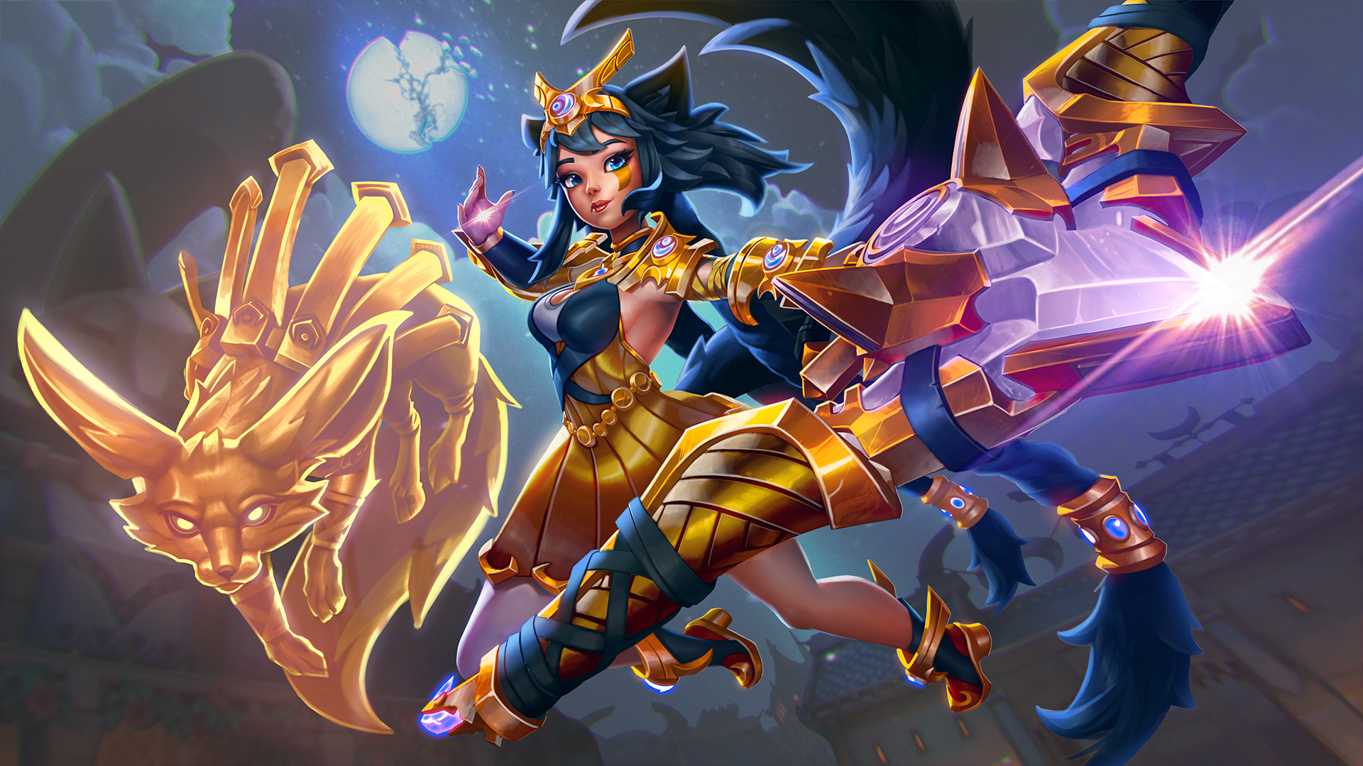 Paladins — Moonlit Guardian (HD Wallpaper)