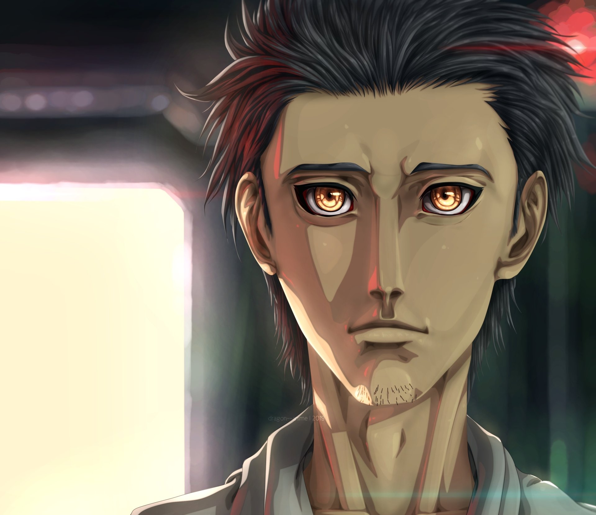 Download Rintaro Okabe Anime Steins;Gate HD Wallpaper by Dragon--anime