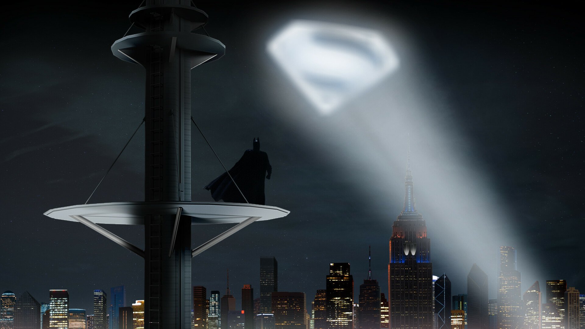 Gotham Nightfall — Batman (DC Comics HD Wallpaper) by George ...