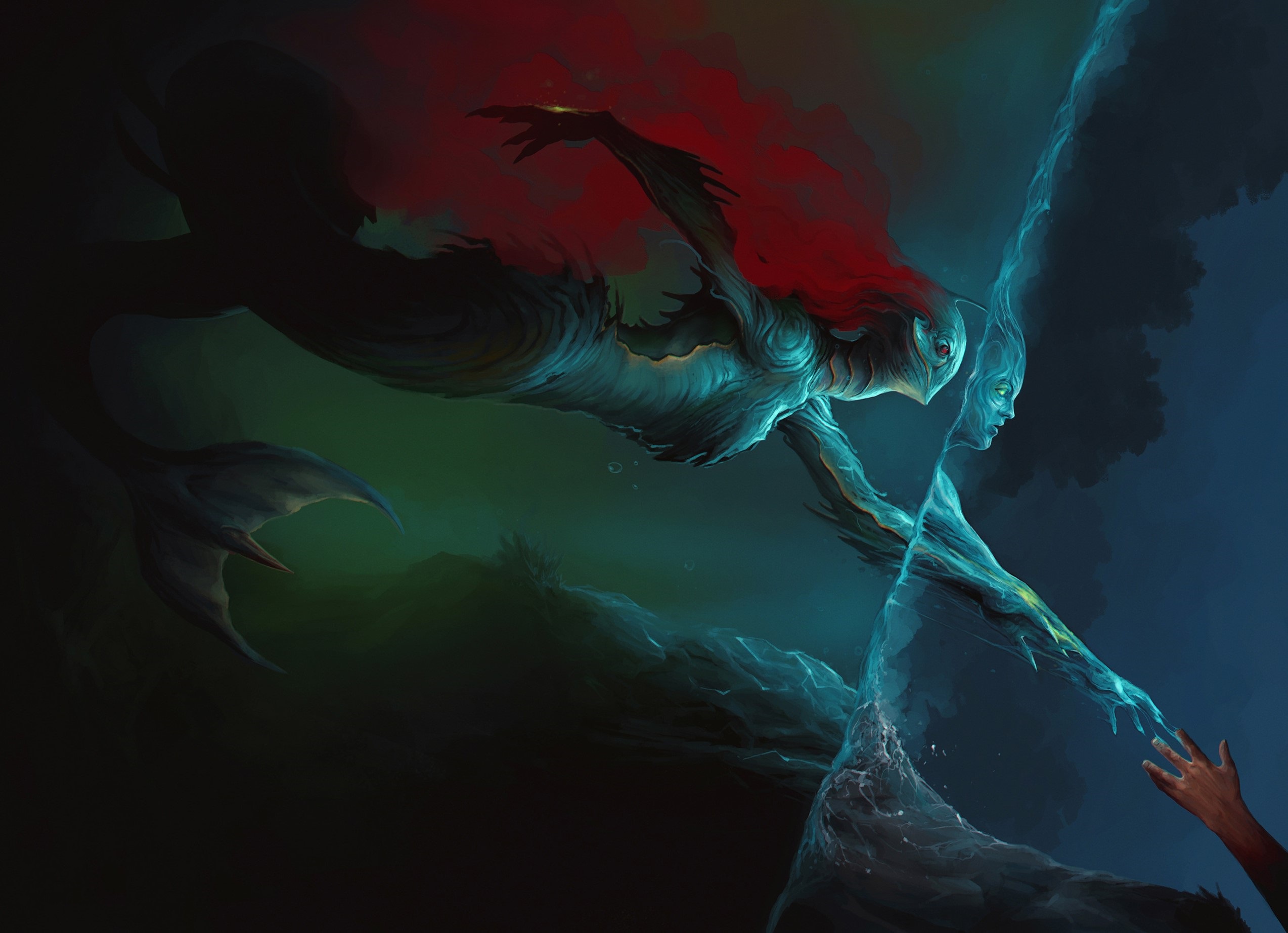 Download Creature Fantasy Mermaid HD Wallpaper