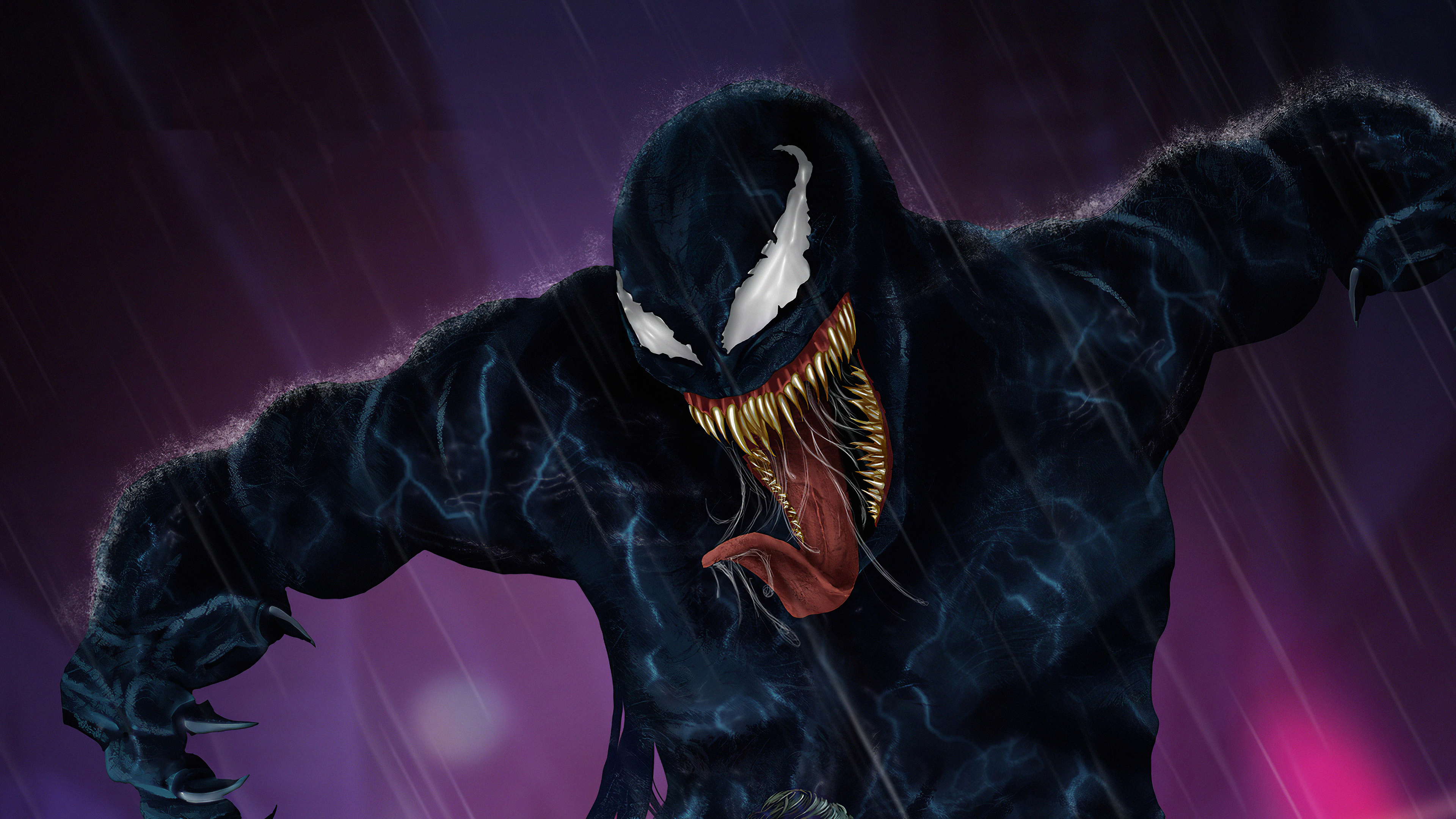 Download Comic Venom 4k Ultra HD Wallpaper