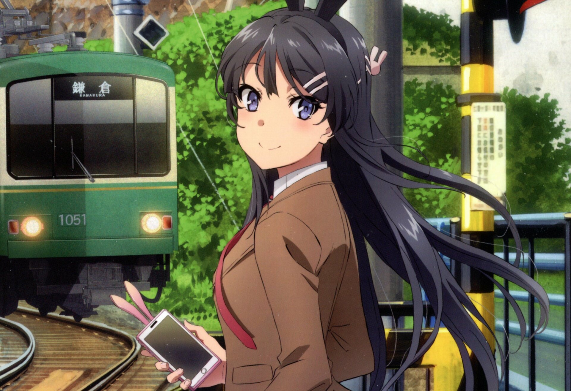 Download Train Mai Sakurajima Anime Rascal Does Not Dream Of Bunny Girl ...