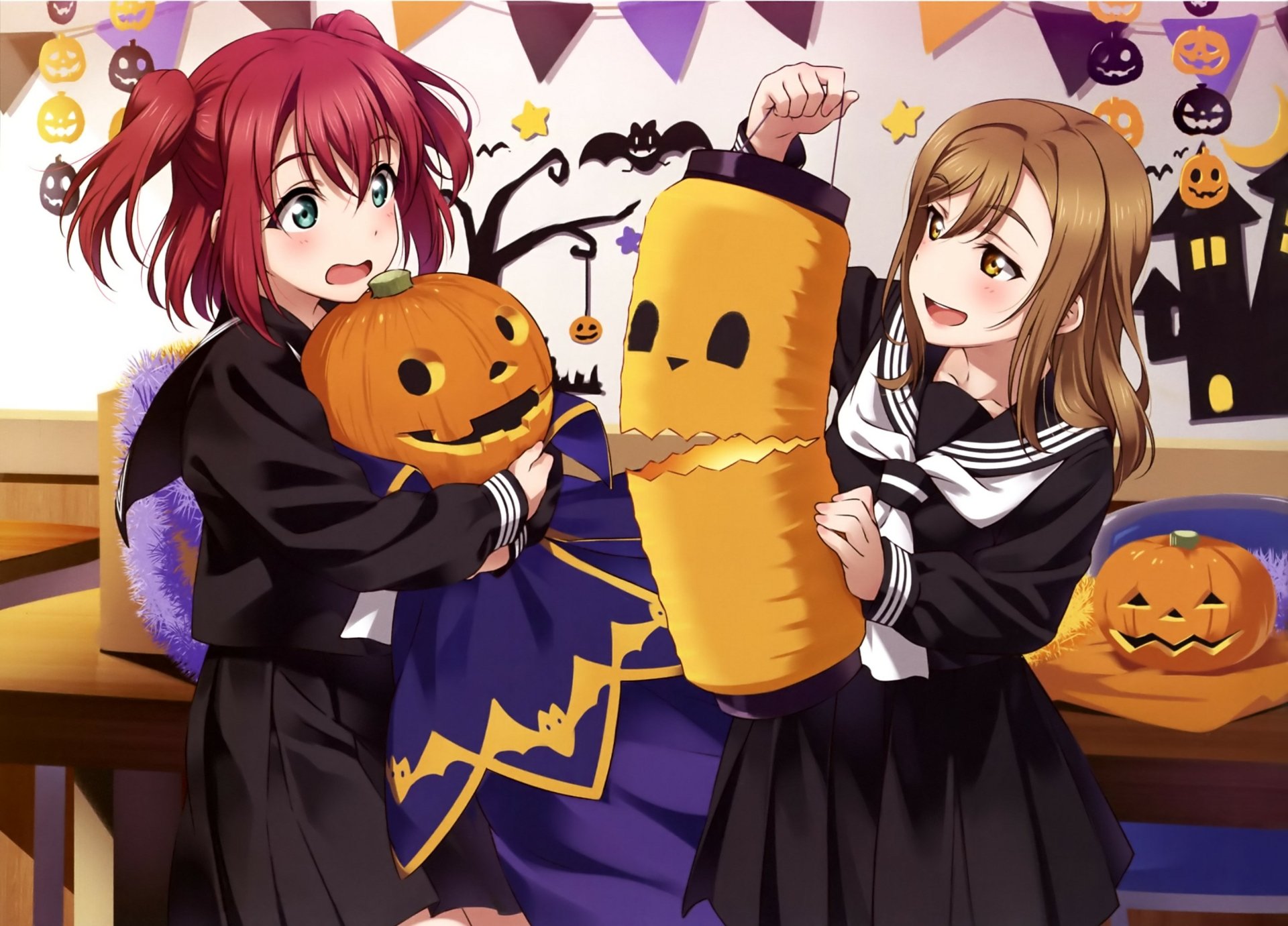 Download Ruby Kurosawa Hanamaru Kunikida Anime Love Live! Sunshine!! HD ...