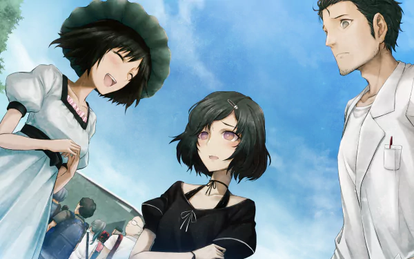 Steins;Gate Main Characters HD Wallpaper