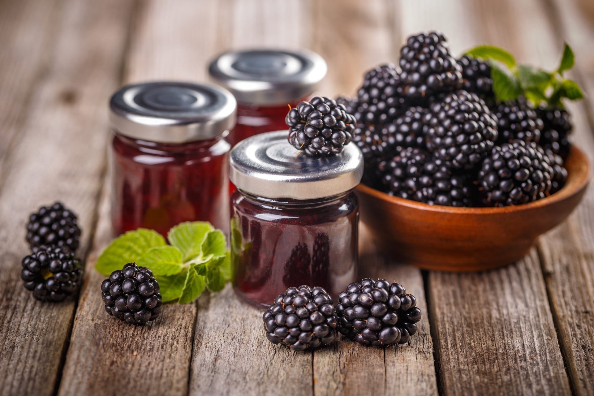 Download Blackberry Berry Still Life Fruit Food Jam HD Wallpaper