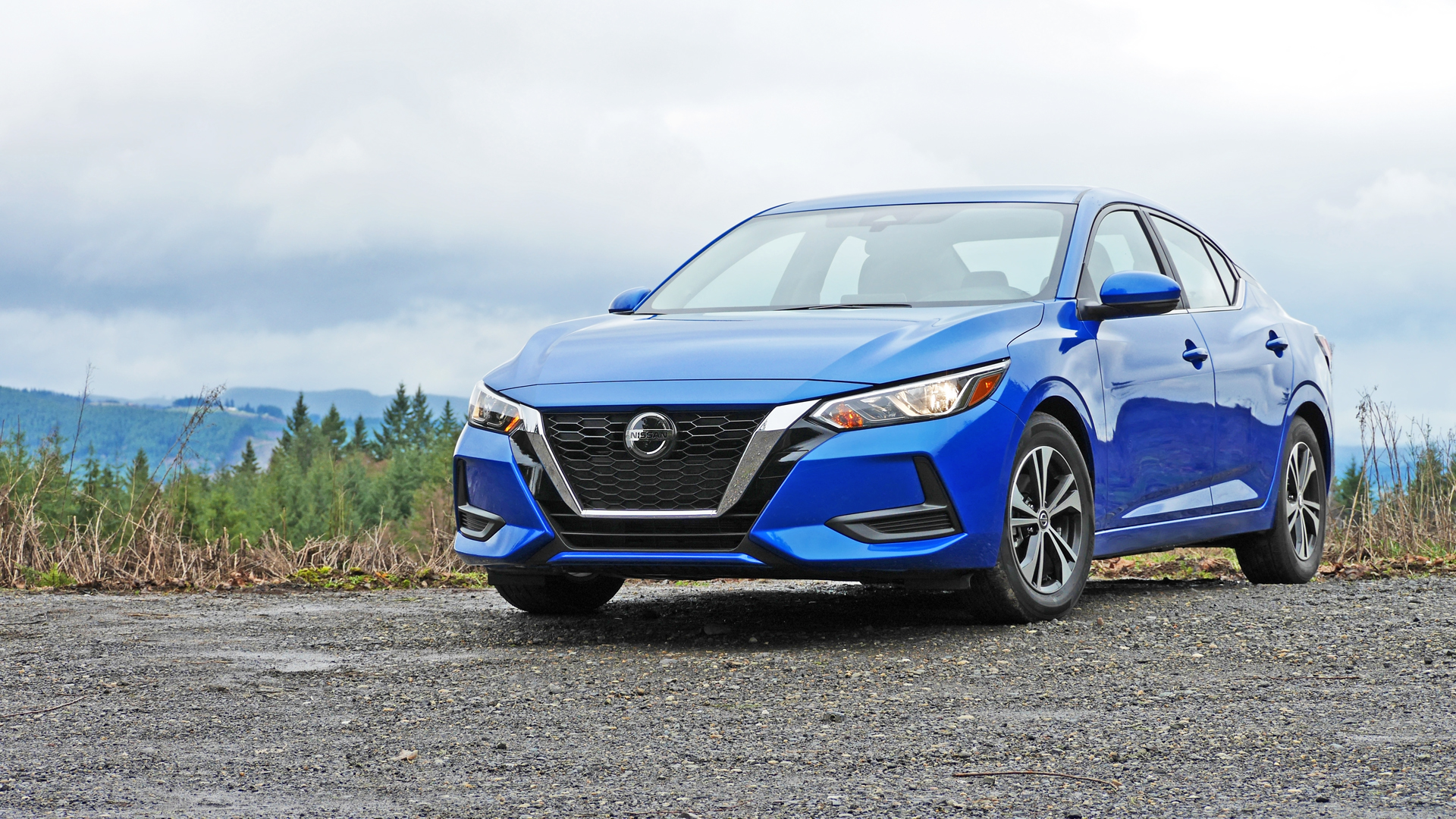 Download Compact Car Car Nissan Vehicle Nissan Sentra HD Wallpaper