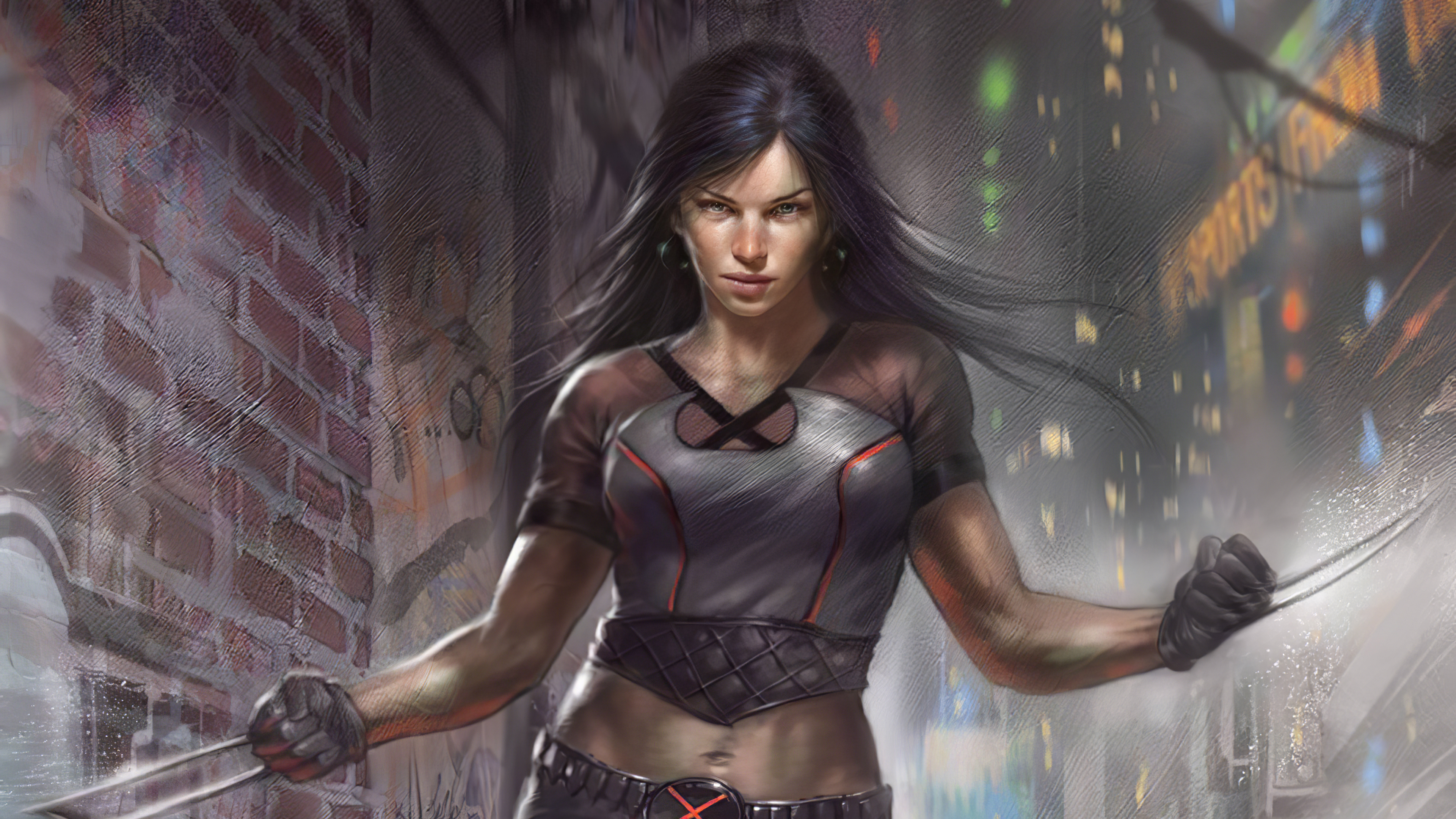 Download Laura Kinney X-Men Comic X-23 4k Ultra HD Wallpaper