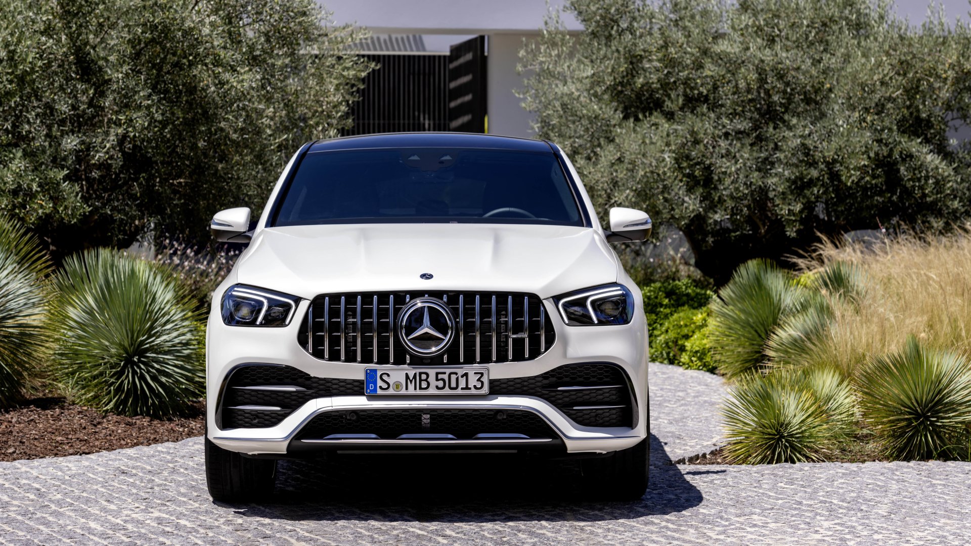 Download White Car Car SUV Mercedes-Benz Vehicle Mercedes-AMG GLE 53 4k ...