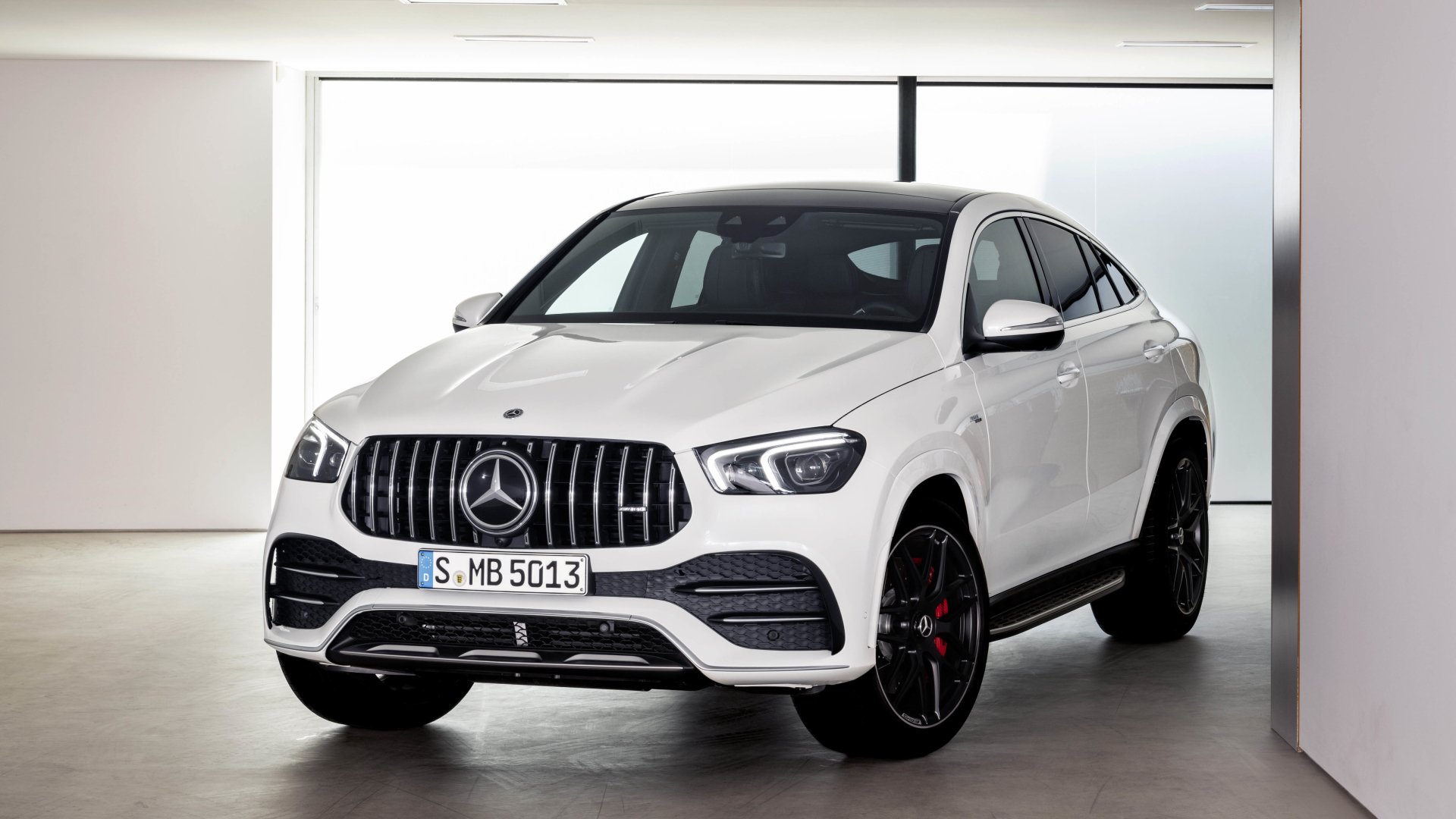 Download White Car Car SUV Mercedes-Benz Vehicle Mercedes-AMG GLE 53 4k ...