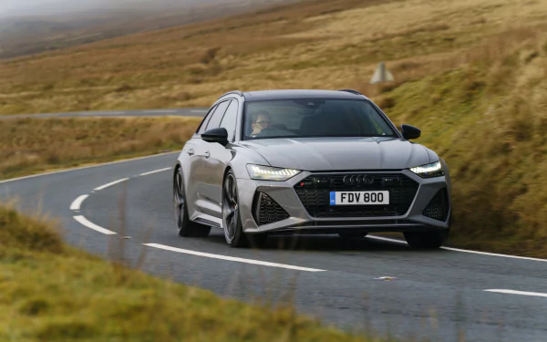 Download Audi Vehicle Audi RS6 Avant 4k Ultra HD Wallpaper