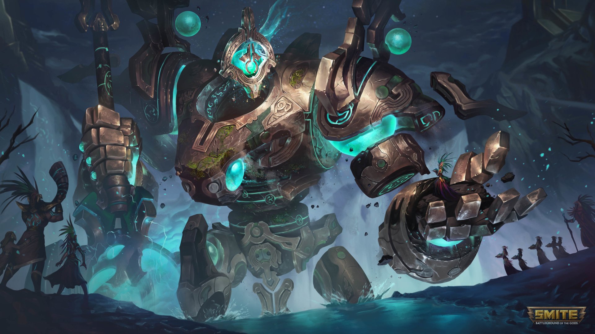 Download Ymir (Smite) Video Game Smite HD Wallpaper