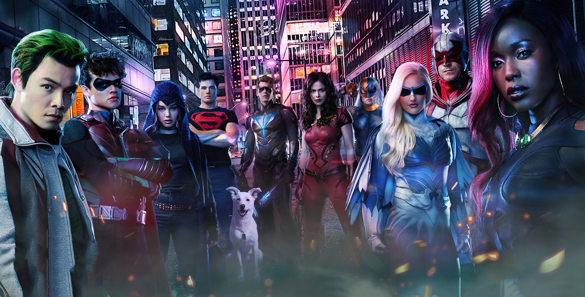 Download TV Show Titans HD Wallpaper