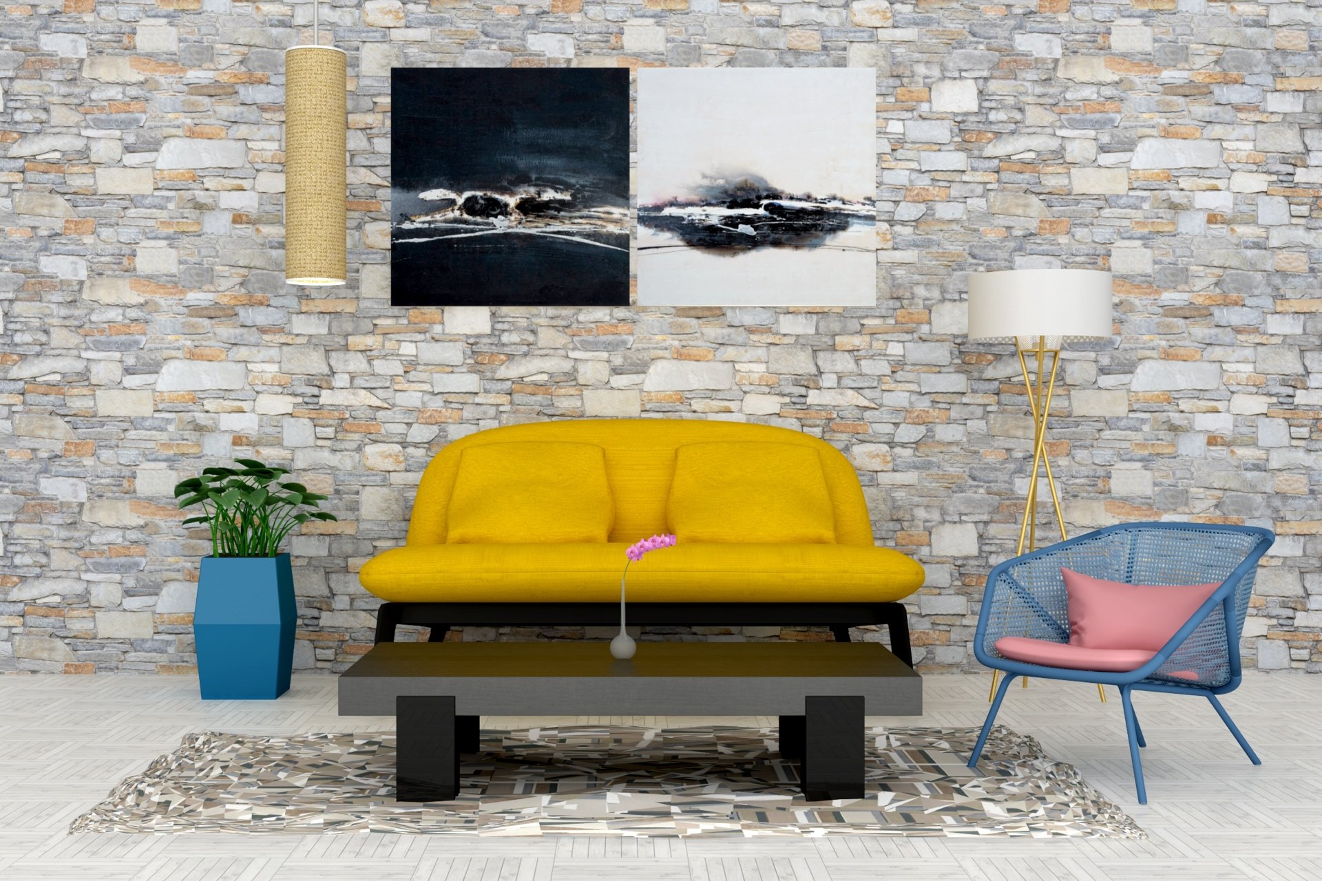 Download Man Made Room HD Wallpaper