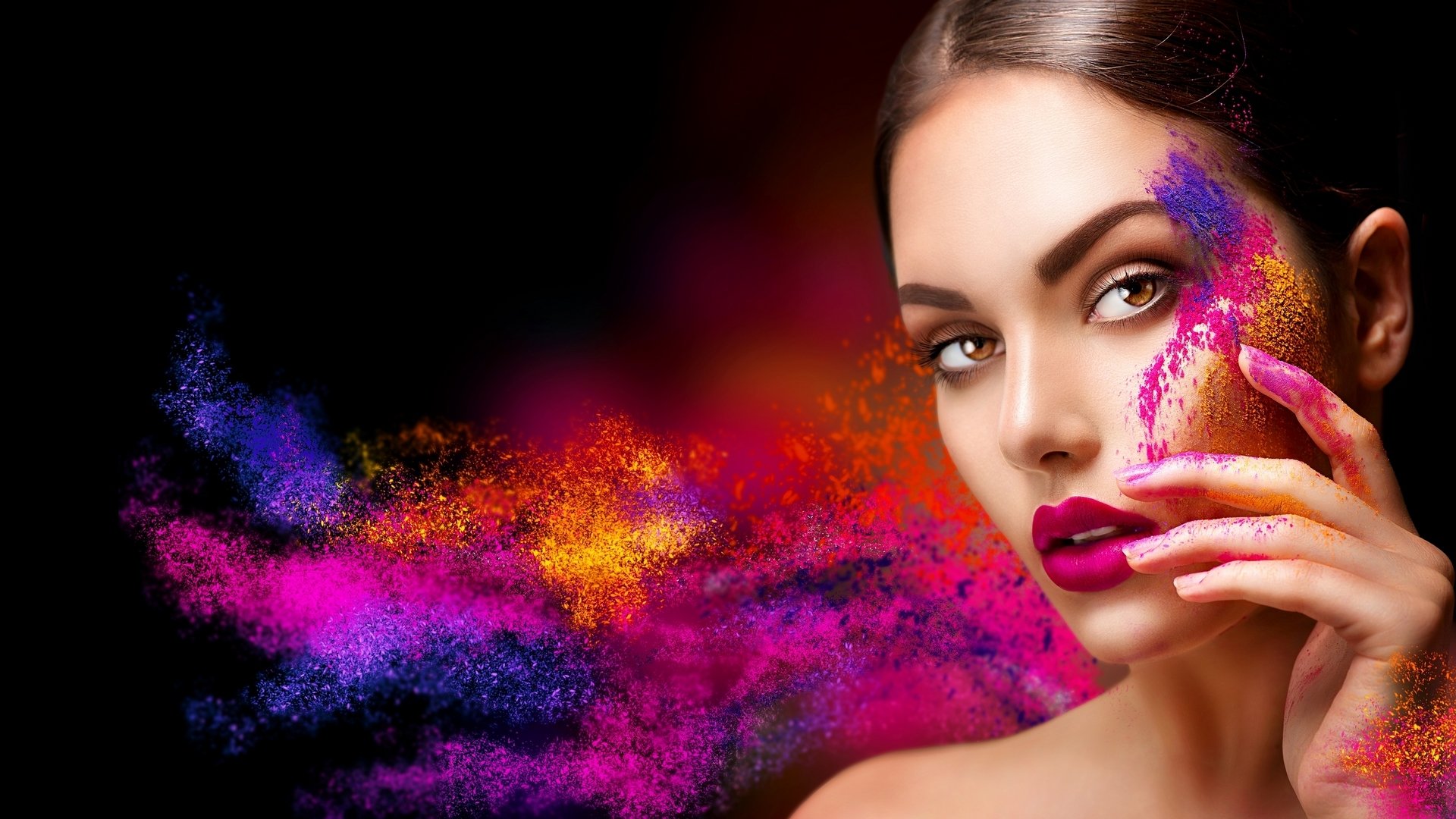 Download Anna Subbotina Woman Model HD Wallpaper