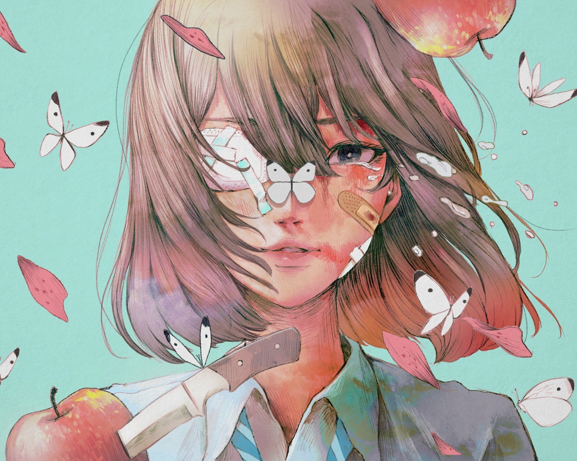 Download Anime Original 4k Ultra HD Wallpaper by wataboku