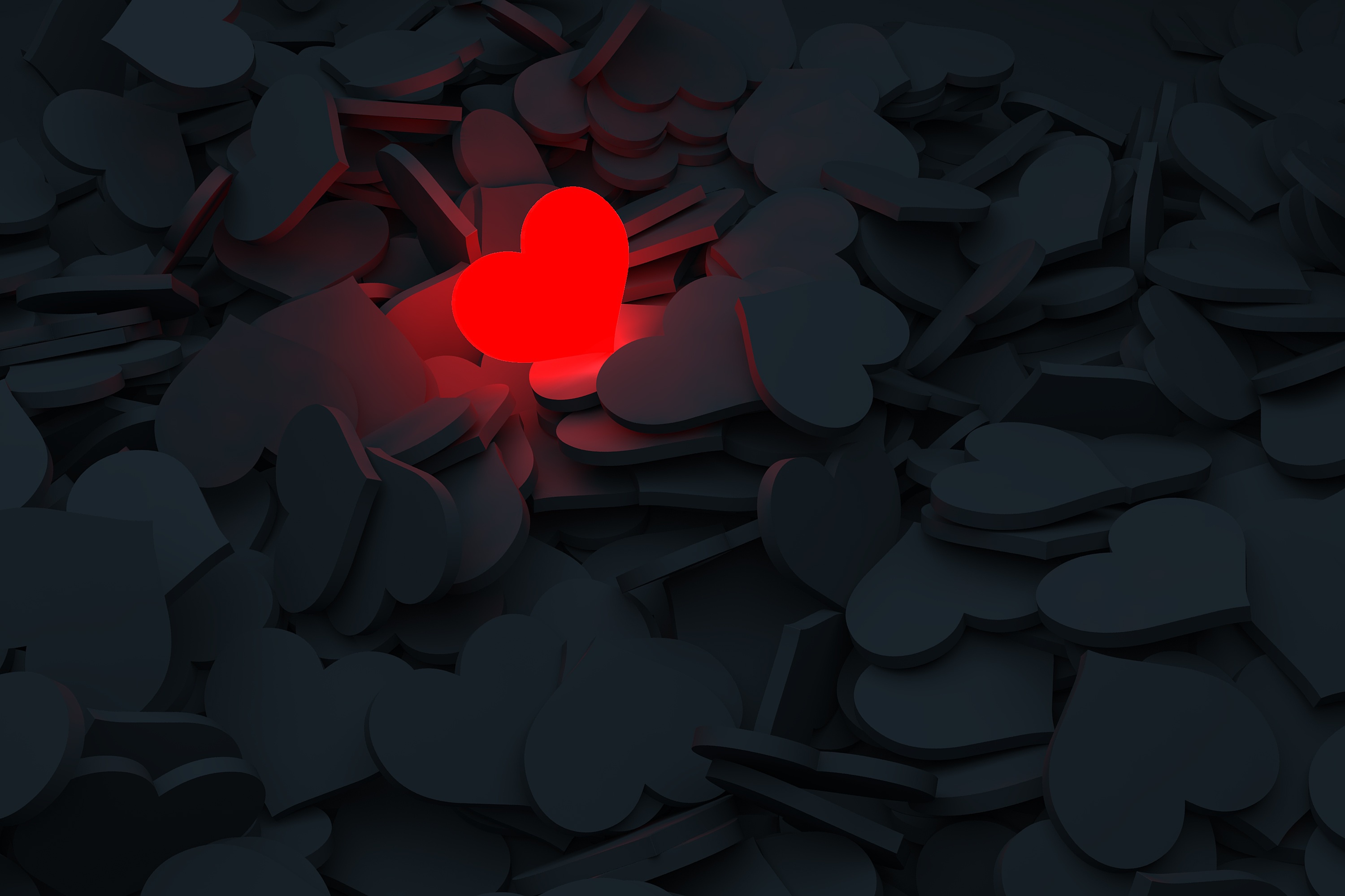 Download Artistic Heart HD Wallpaper