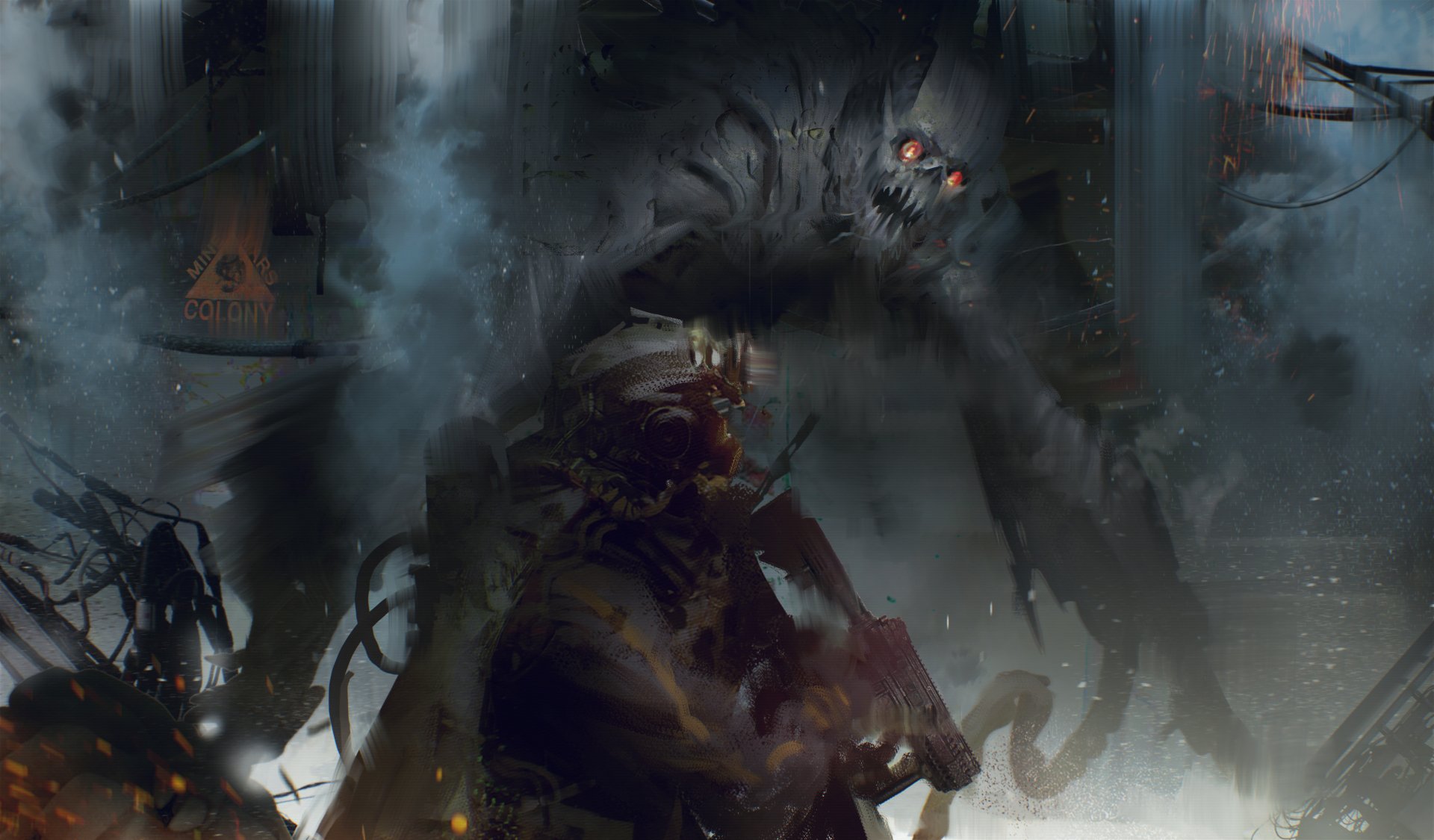 Download Soldier Dark Demon 4k Ultra HD Wallpaper