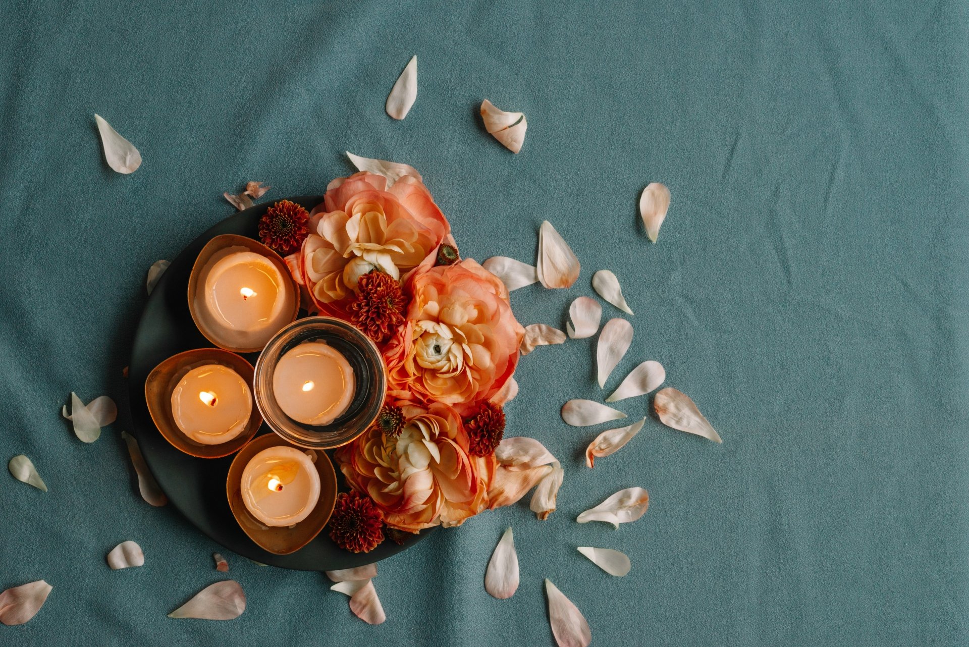 Download Flower Photography Candle 4k Ultra HD Wallpaper by Pegleess ...