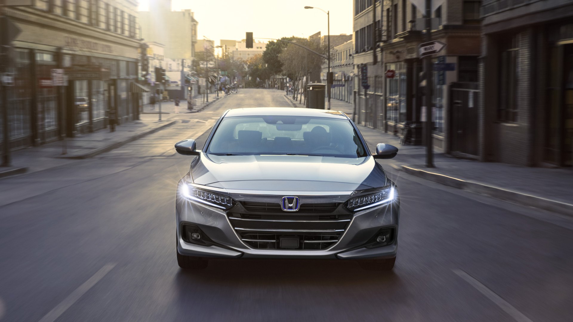 Download Compact Car Silver Car Car Honda Vehicle Honda Accord HD Wallpaper