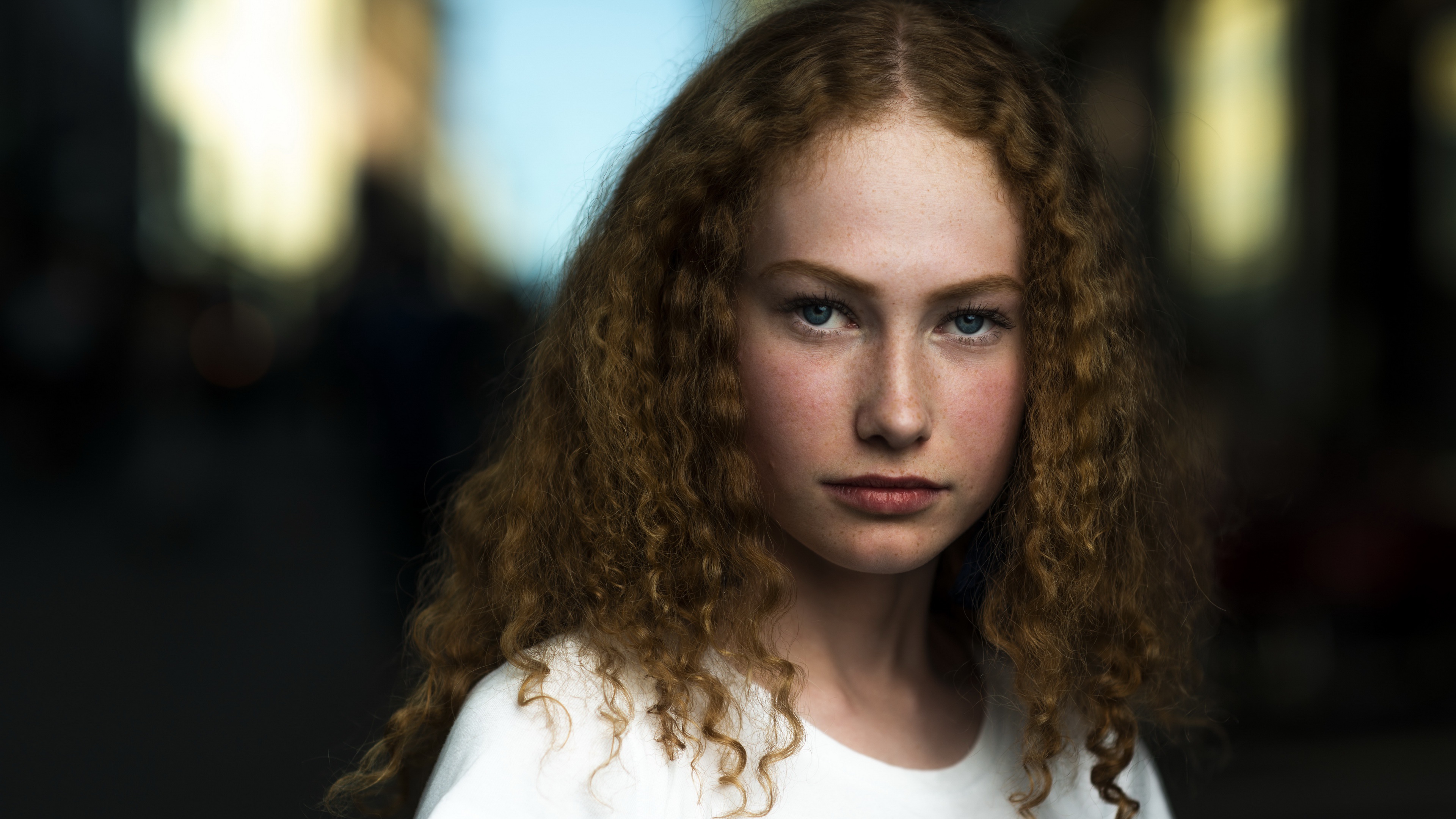 Download Model Portrait Woman Face 4k Ultra HD Wallpaper