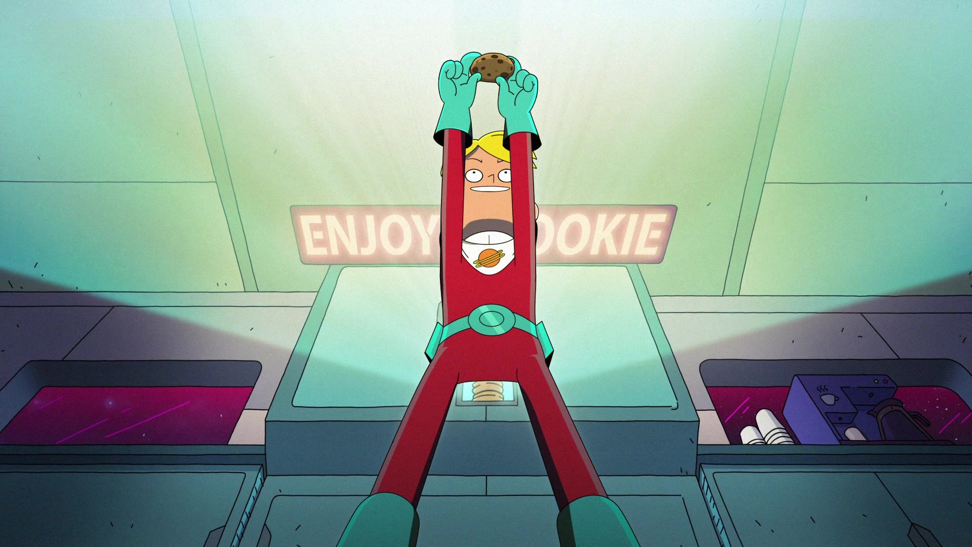 Download Blonde Cookie Gary Goodspeed TV Show Final Space HD Wallpaper