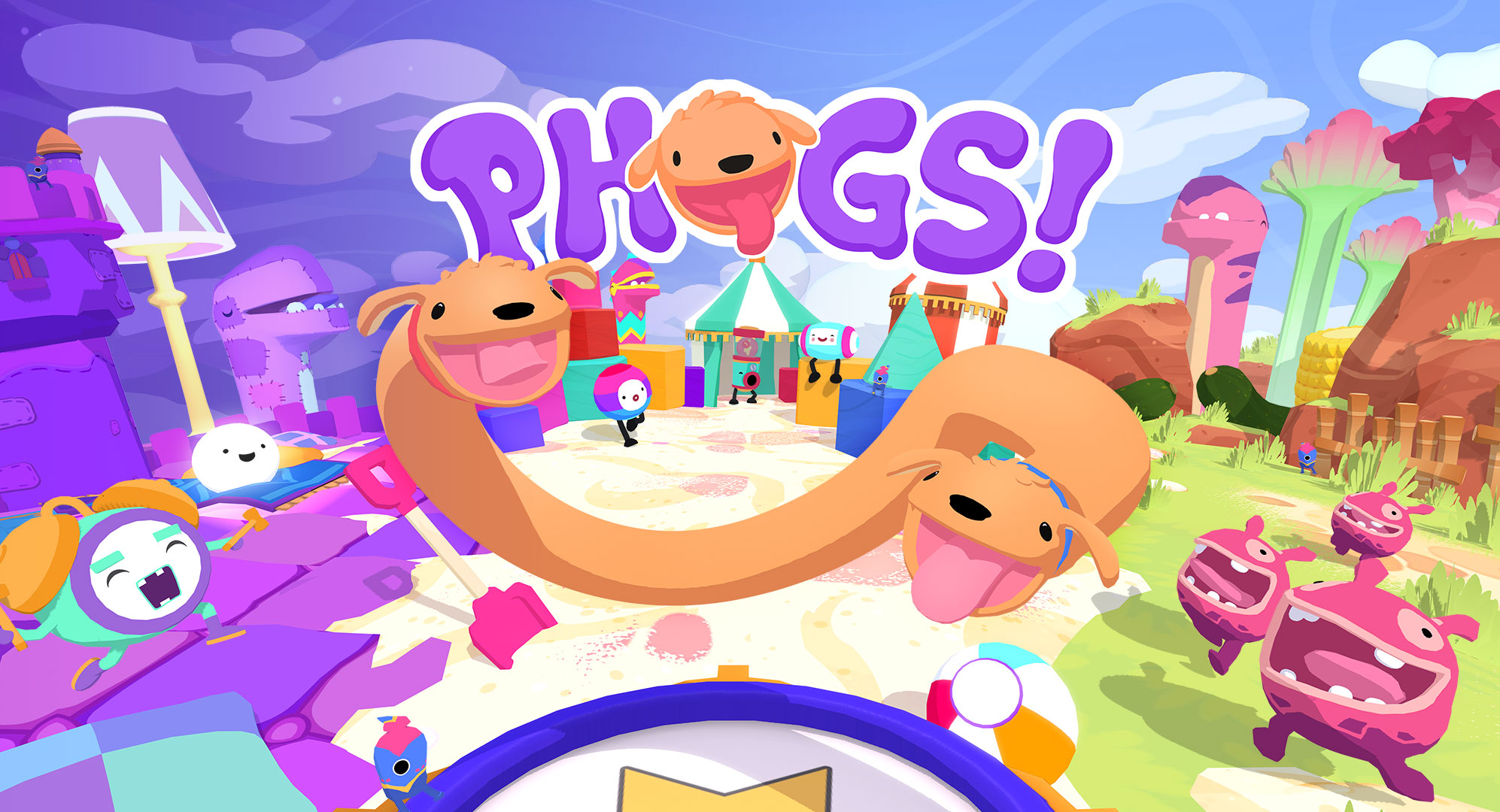 Video Game Phogs! HD Wallpaper