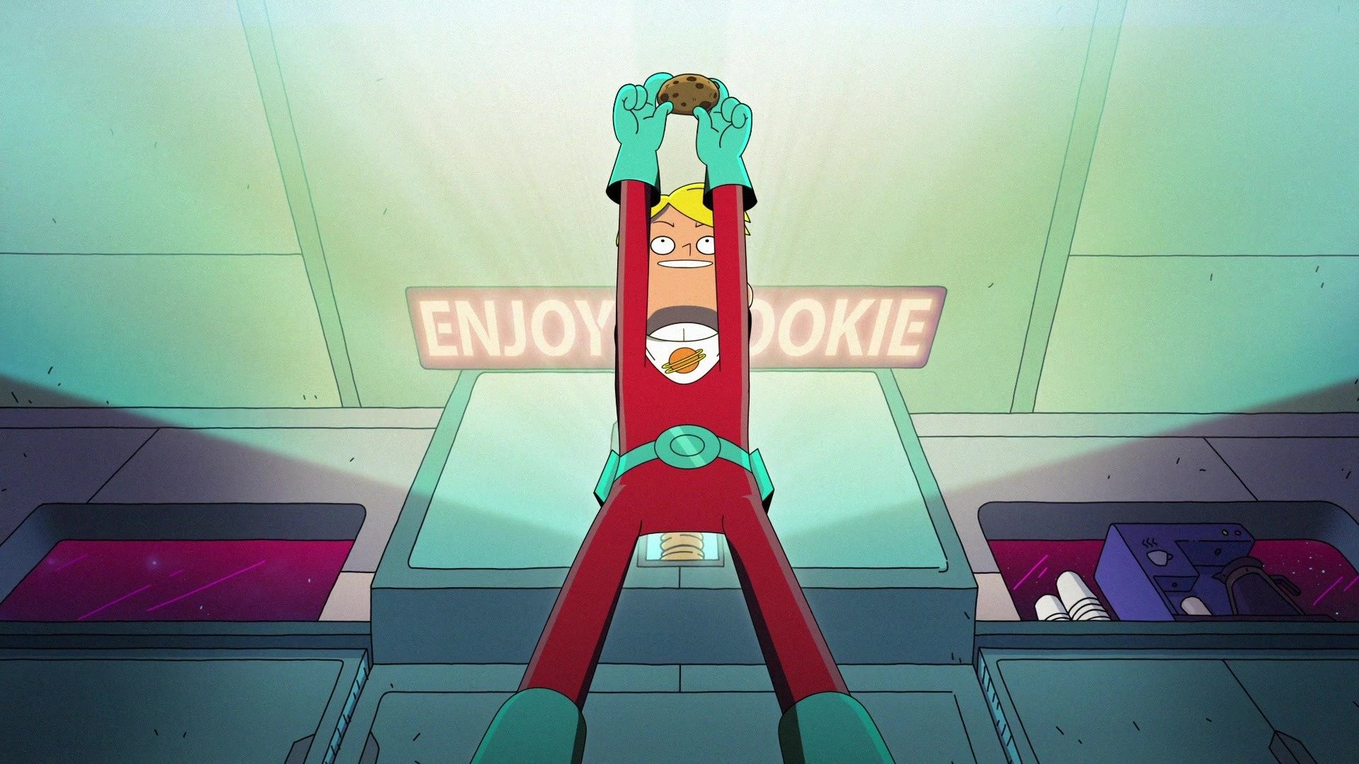 Download Blonde Cookie Gary Goodspeed TV Show Final Space HD Wallpaper