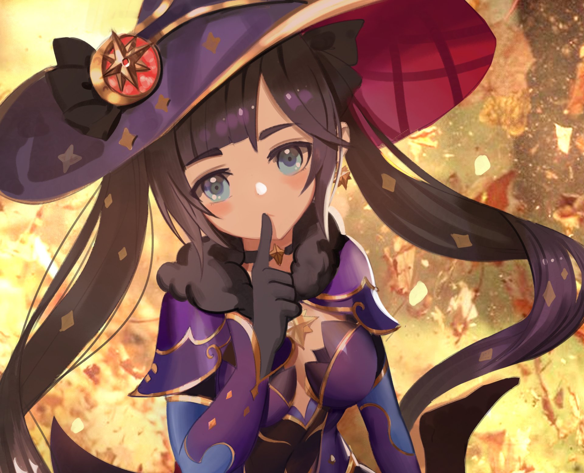 Mona — Celestial Astrologer of Teyvat (Genshin Impact HD Wallpaper) by ...