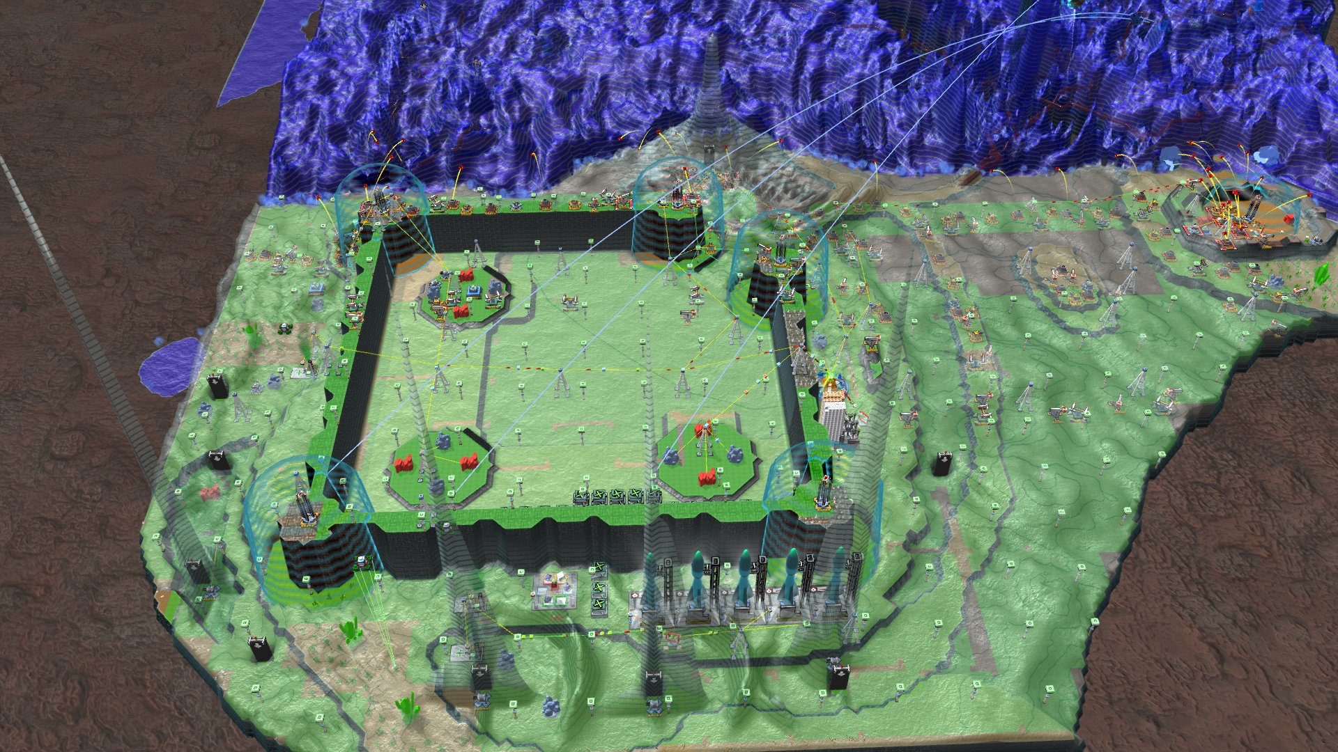 Video Game Creeper World 4 HD Wallpaper