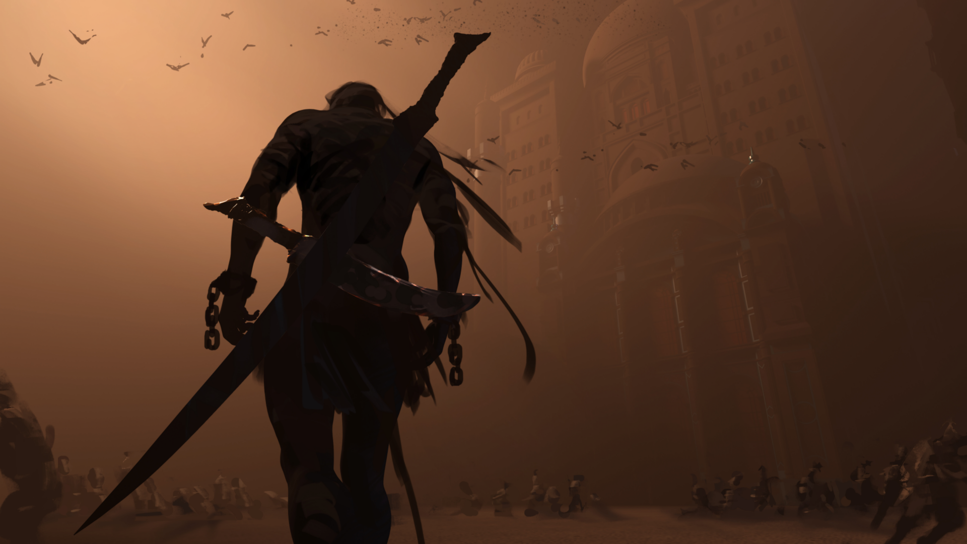 Download Comic GhostBlade 4k Ultra HD Wallpaper by Wang Ling