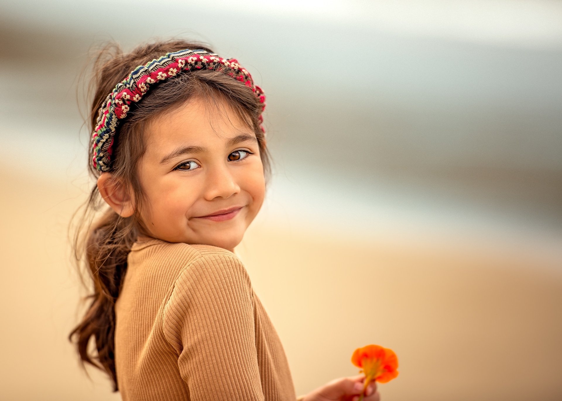 Download Brown Eyes Brunette Photography Child HD Wallpaper