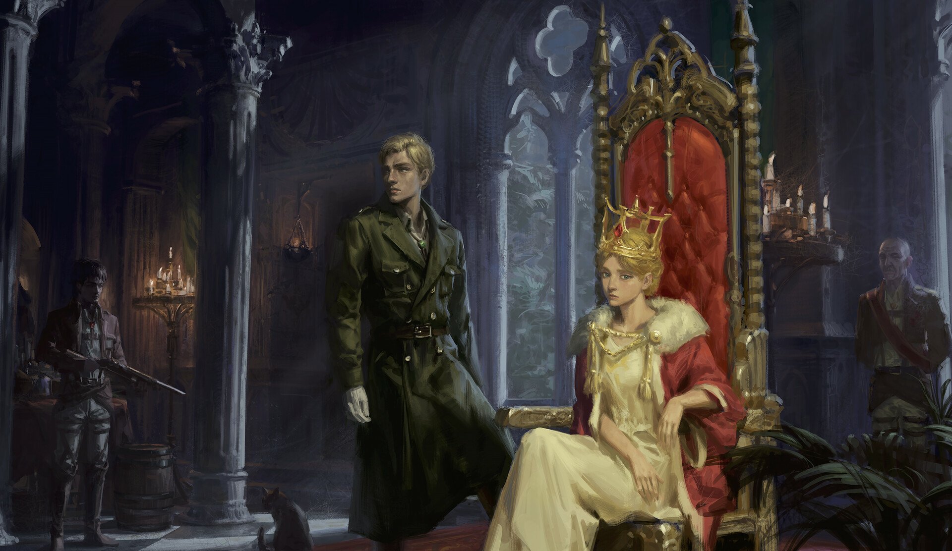 Erwin Smith & Historia Reiss Attack on Titan HD Wallpaper by Envie P