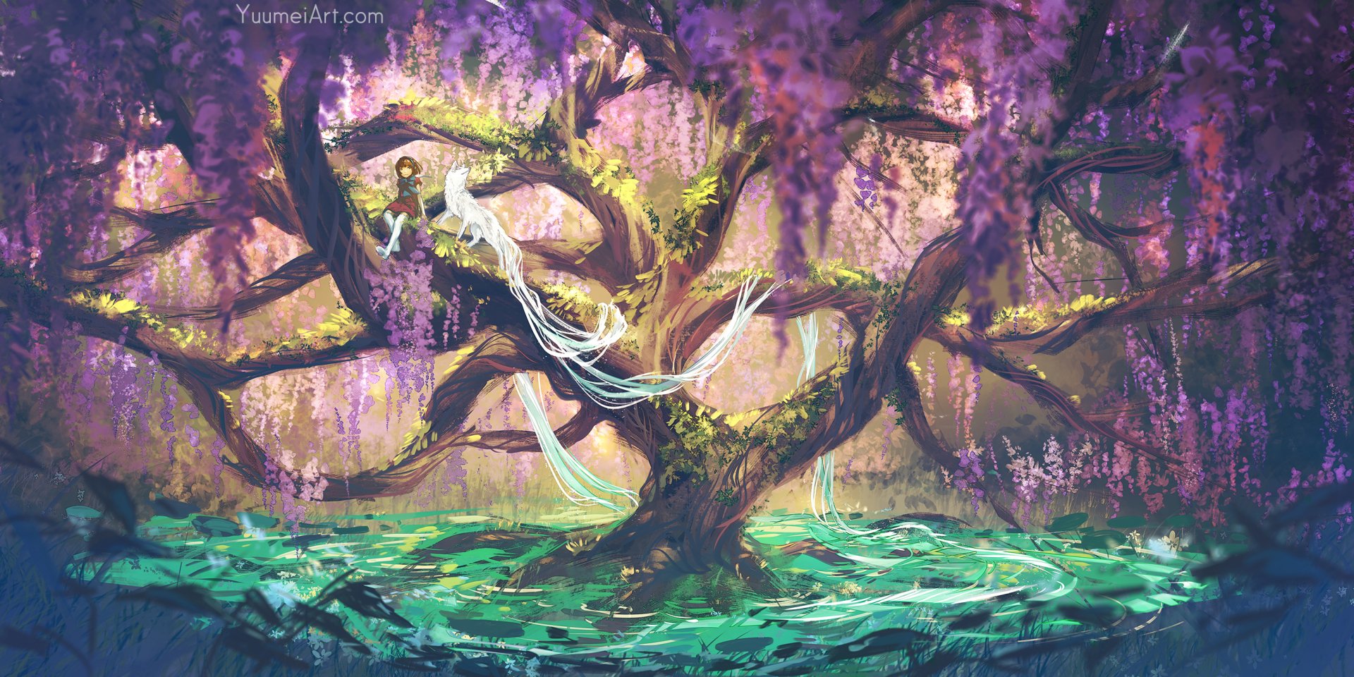 Download Artistic Tree HD Wallpaper by Yuumei