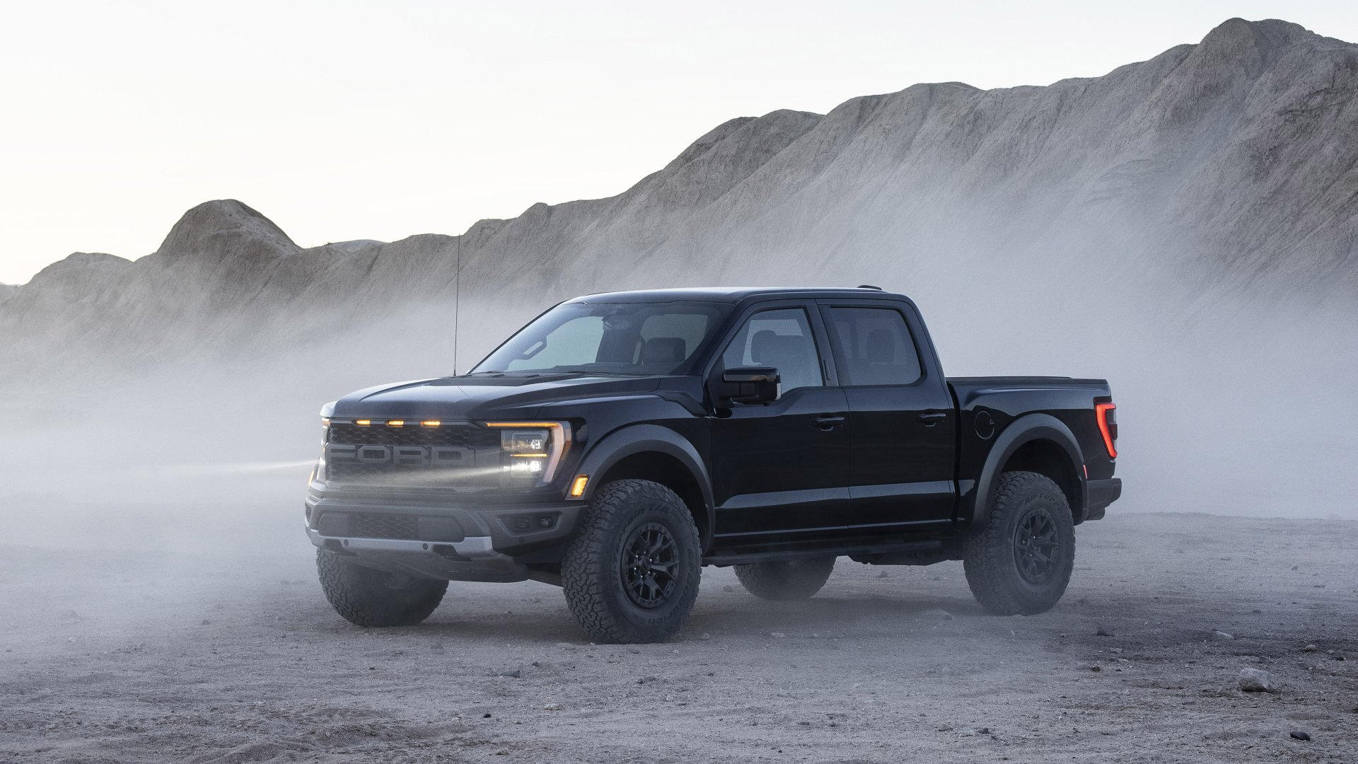 Download Black Car Car Ford F-150 Vehicle Ford F-150 Raptor 4k Ultra HD ...